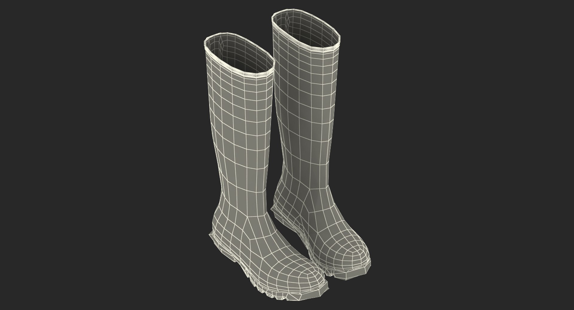 Rain Boots 3D Model - TurboSquid 1230798