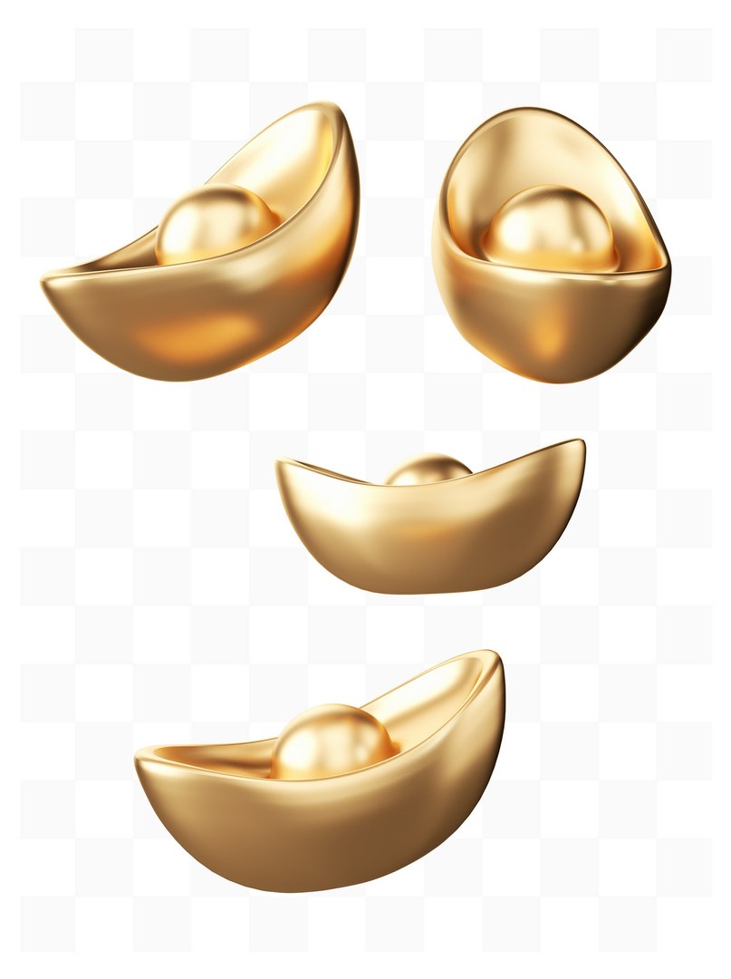 Metal Texture Gold Ingot E 3D Model - TurboSquid 2028761