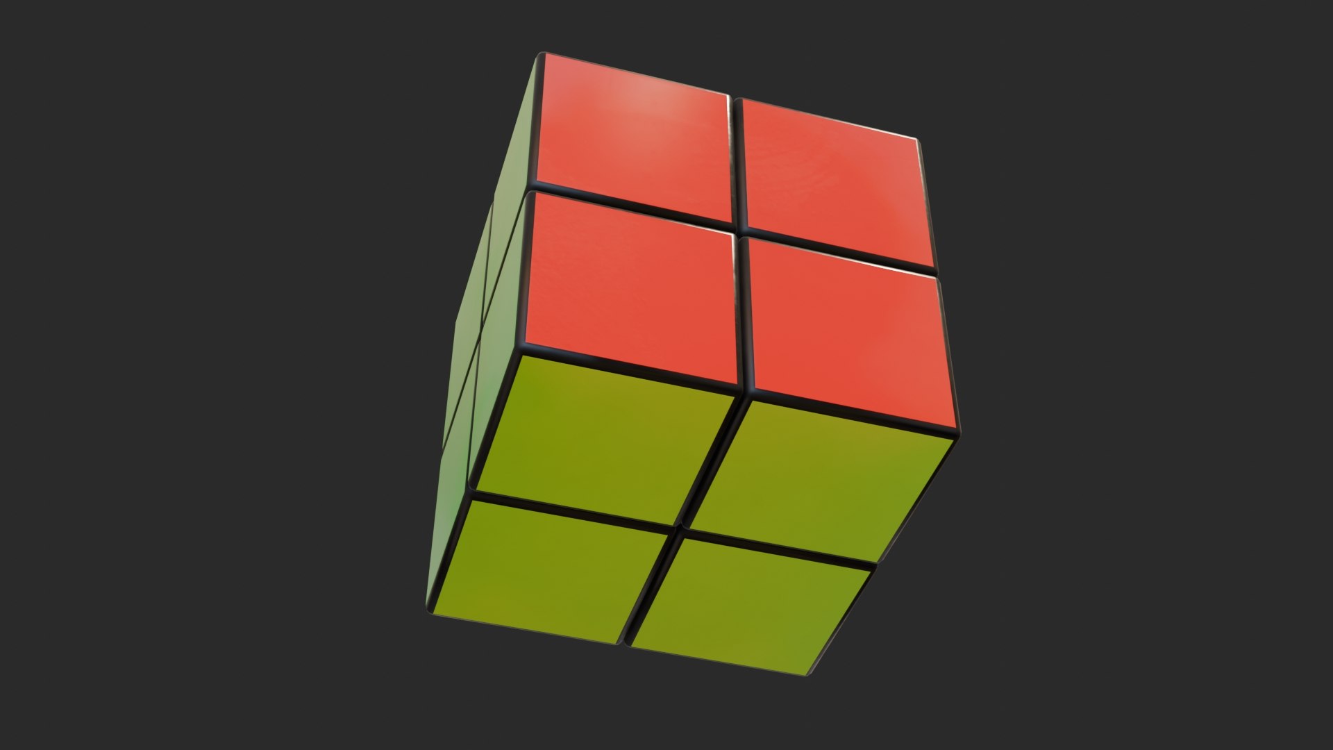 2x2 Rubiks Cube 3D - TurboSquid 2348097