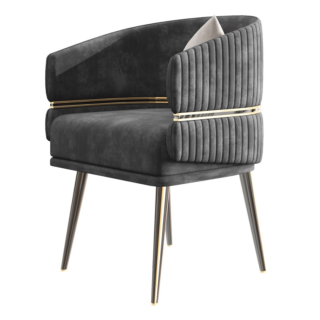 3D Arm Chair Model - TurboSquid 2279392