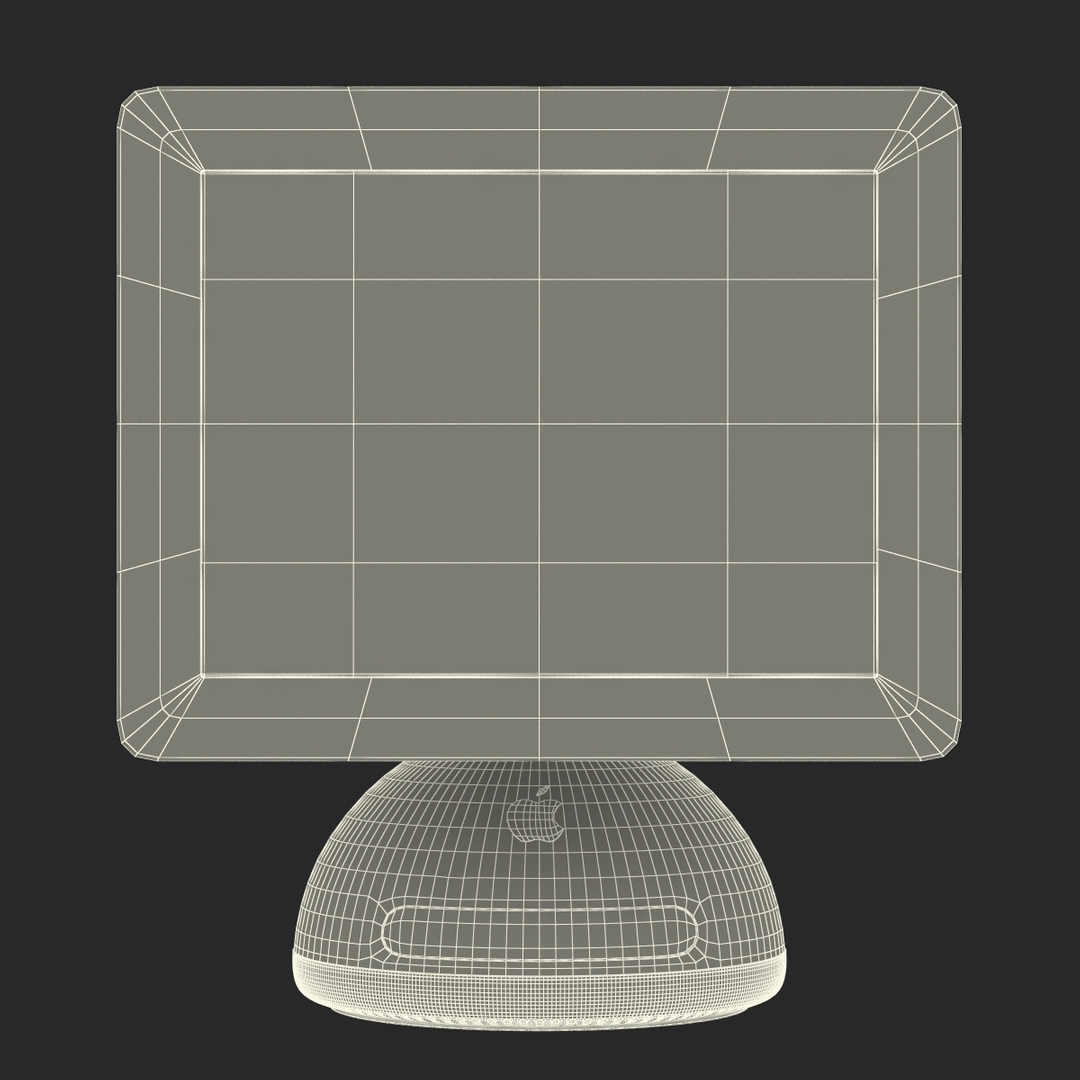 3d Model Imac G4 Flat Panel