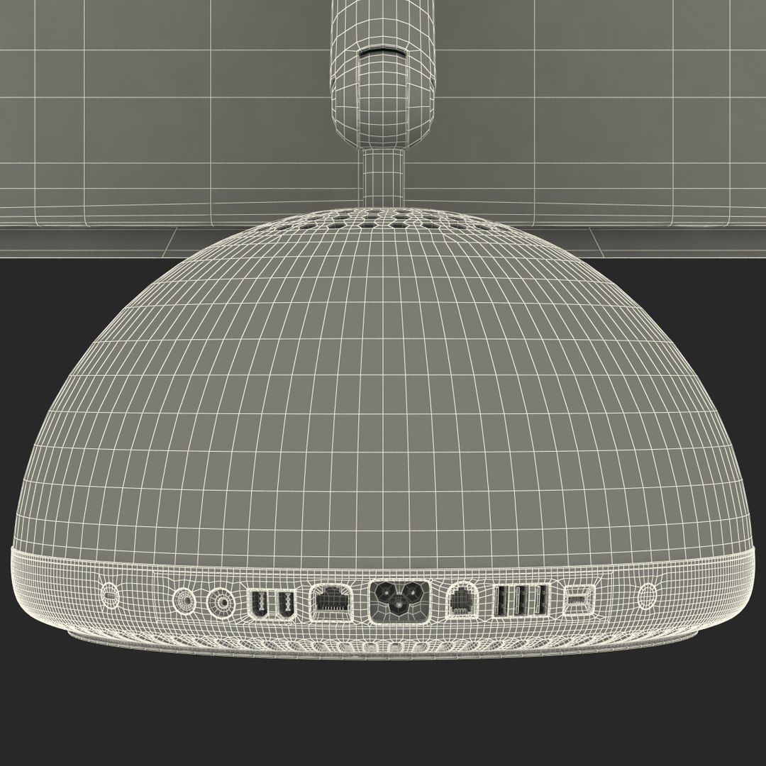 3d model imac g4 flat panel