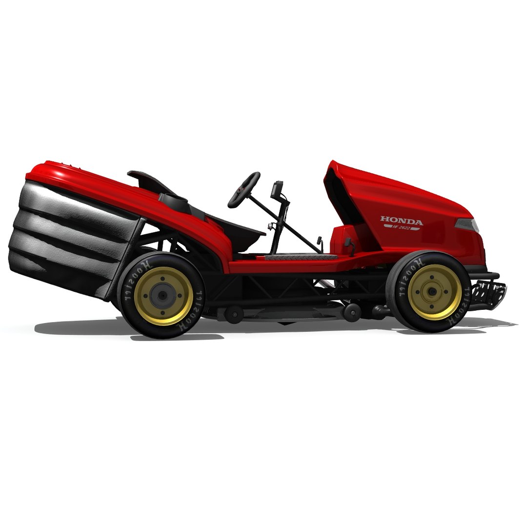 3D Mean Mower Model - TurboSquid 1304744