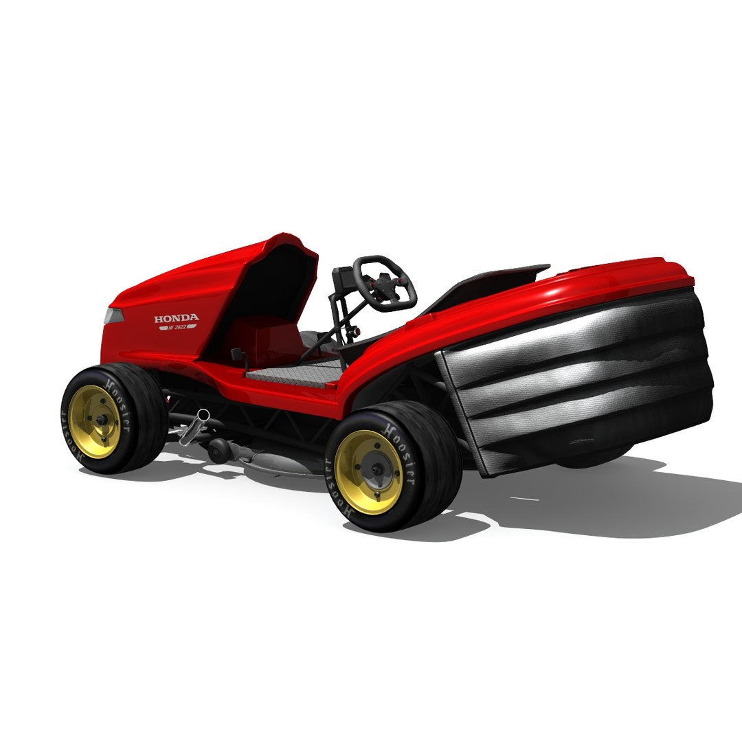 3D Mean Mower Model - TurboSquid 1304744