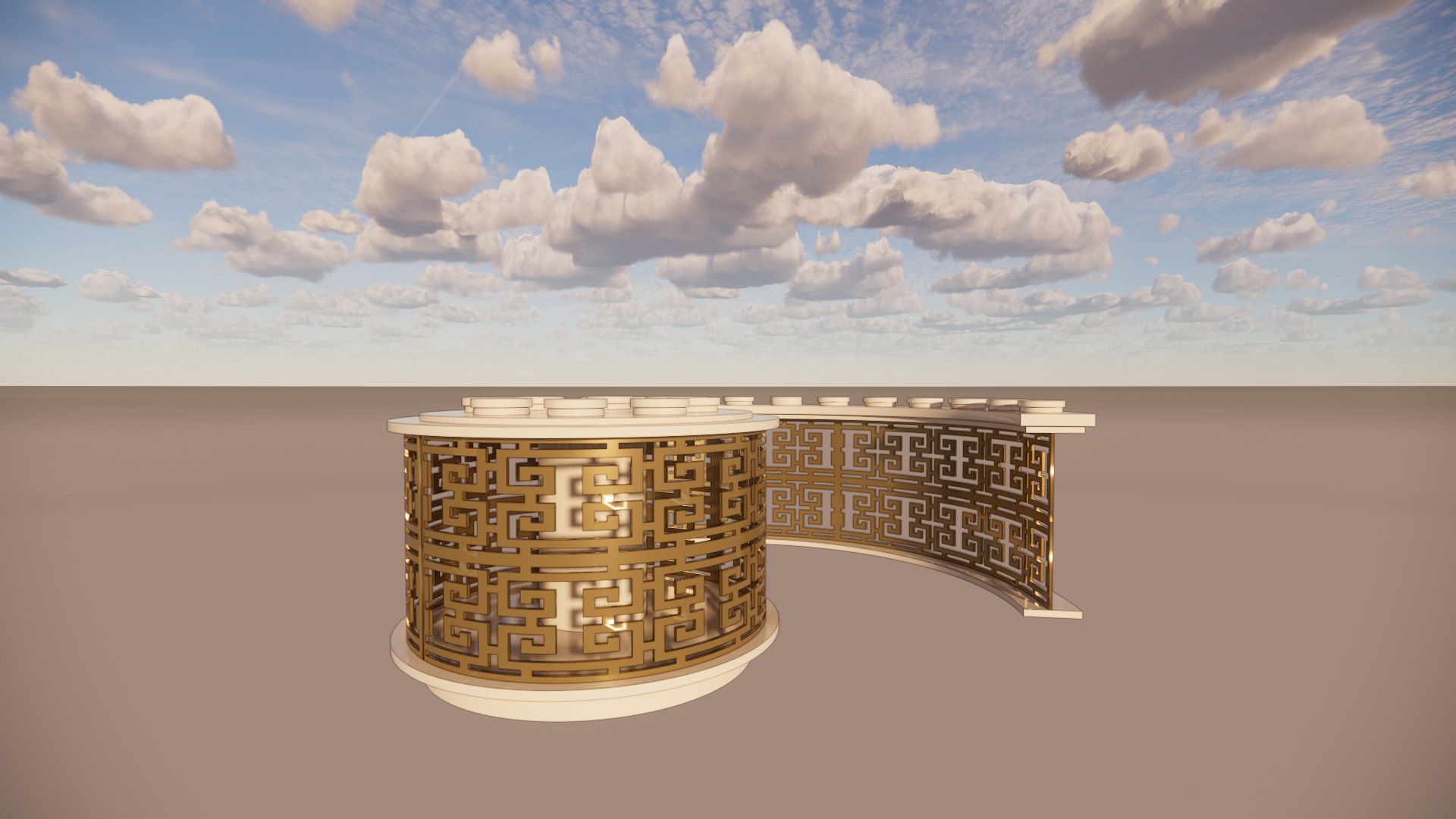 DISPLAY DESK 3D Model - TurboSquid 2193137