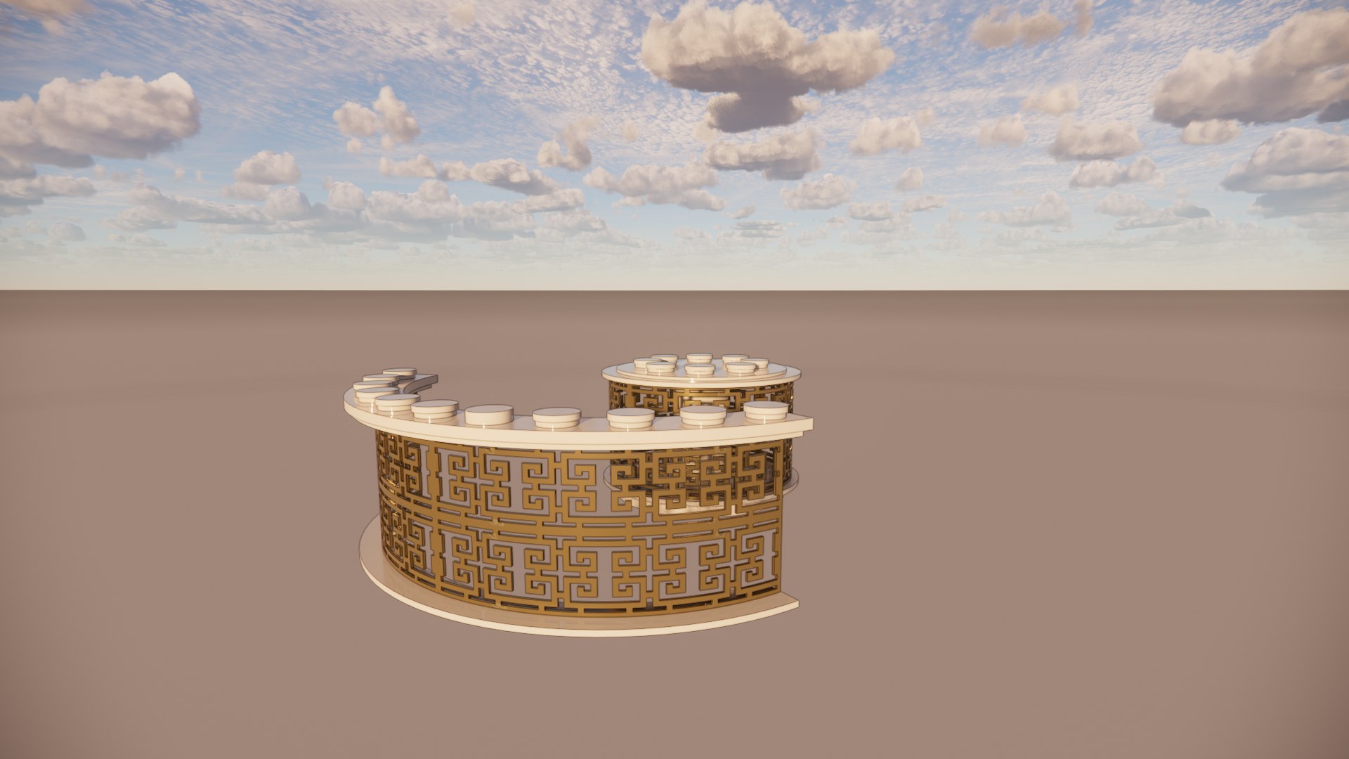 DISPLAY DESK 3D Model - TurboSquid 2193137