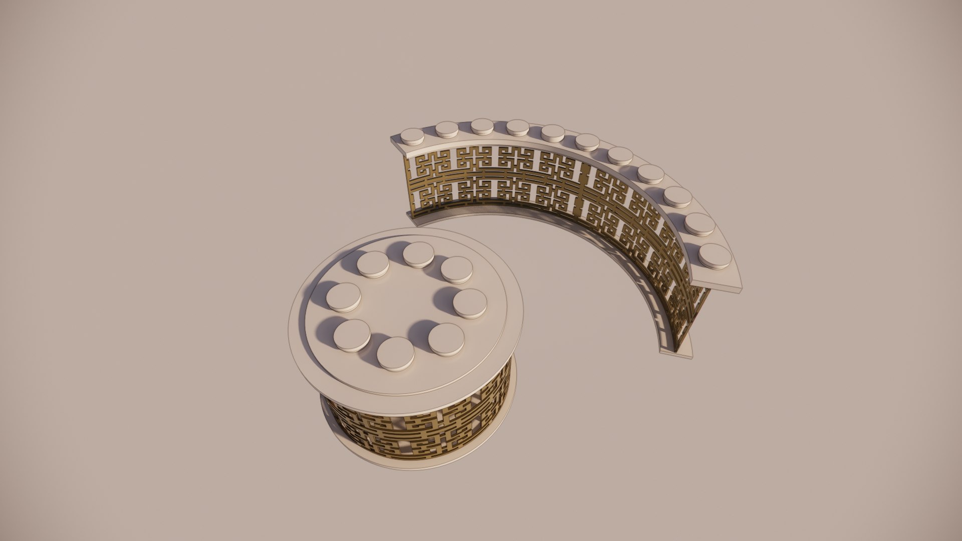 DISPLAY DESK 3D Model - TurboSquid 2193137