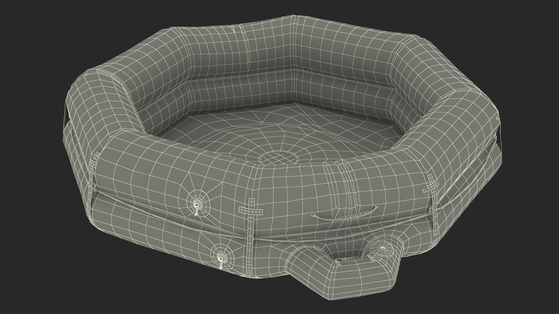 Rescue Inflatable Raft 3D Model - TurboSquid 2315051