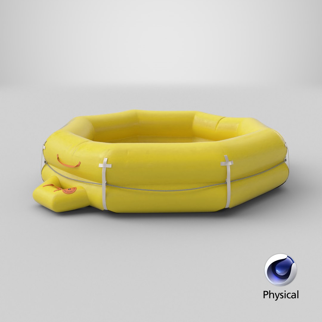 Rescue Inflatable Raft 3D Model - TurboSquid 2315051