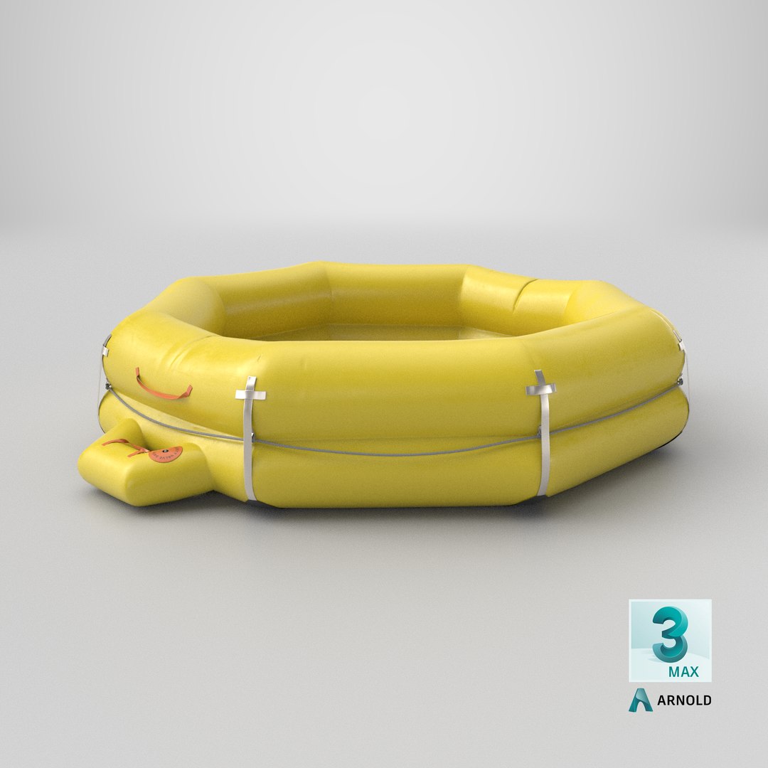 Rescue Inflatable Raft 3D Model - TurboSquid 2315051