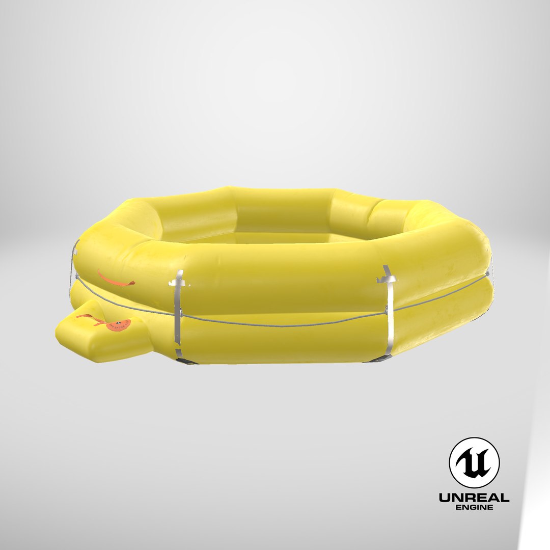 Rescue Inflatable Raft 3D Model - TurboSquid 2315051