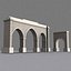 3d Model Gate Architectural