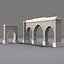 3d Model Gate Architectural