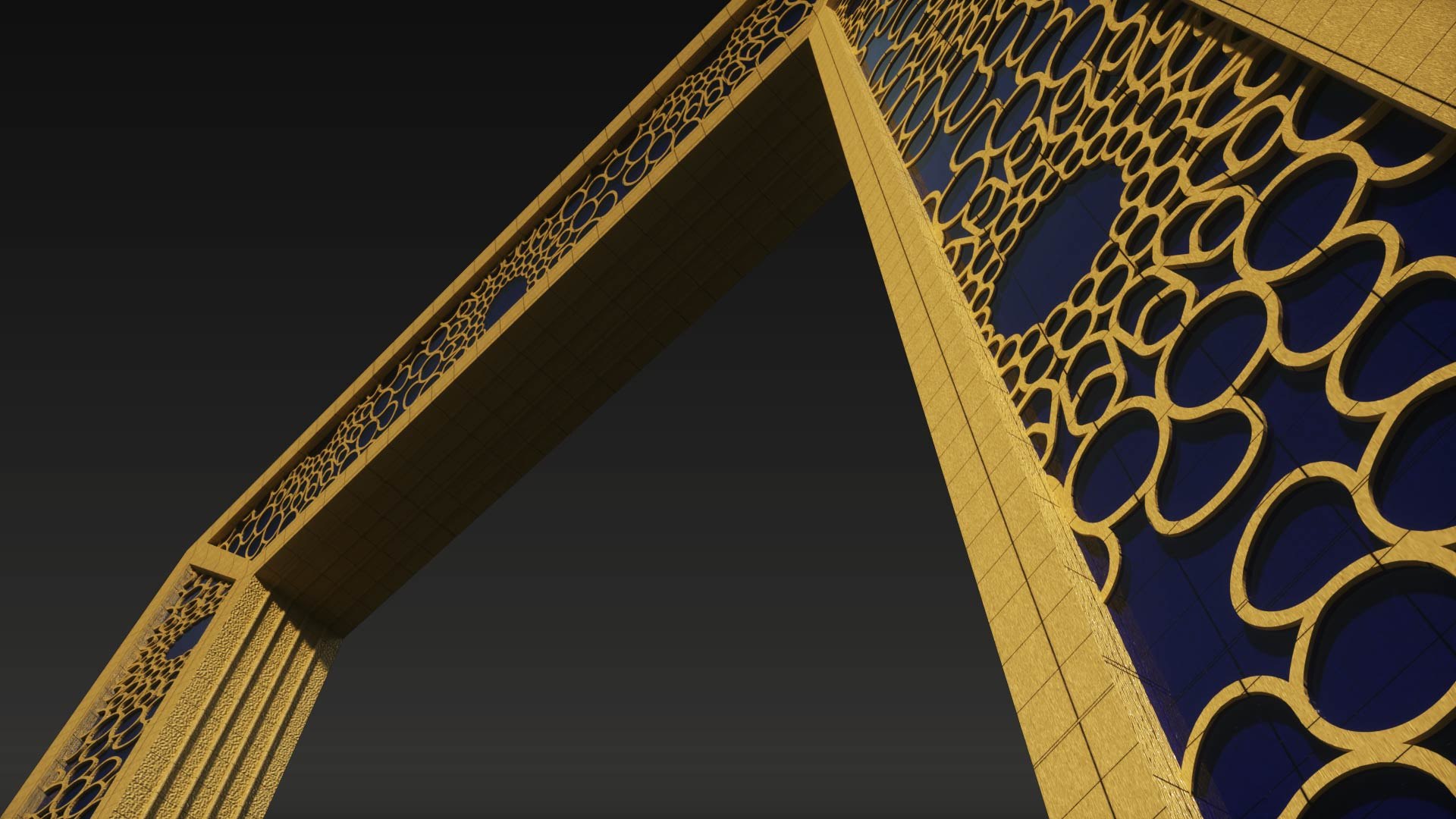 Dubai Frame Model - TurboSquid 2348231