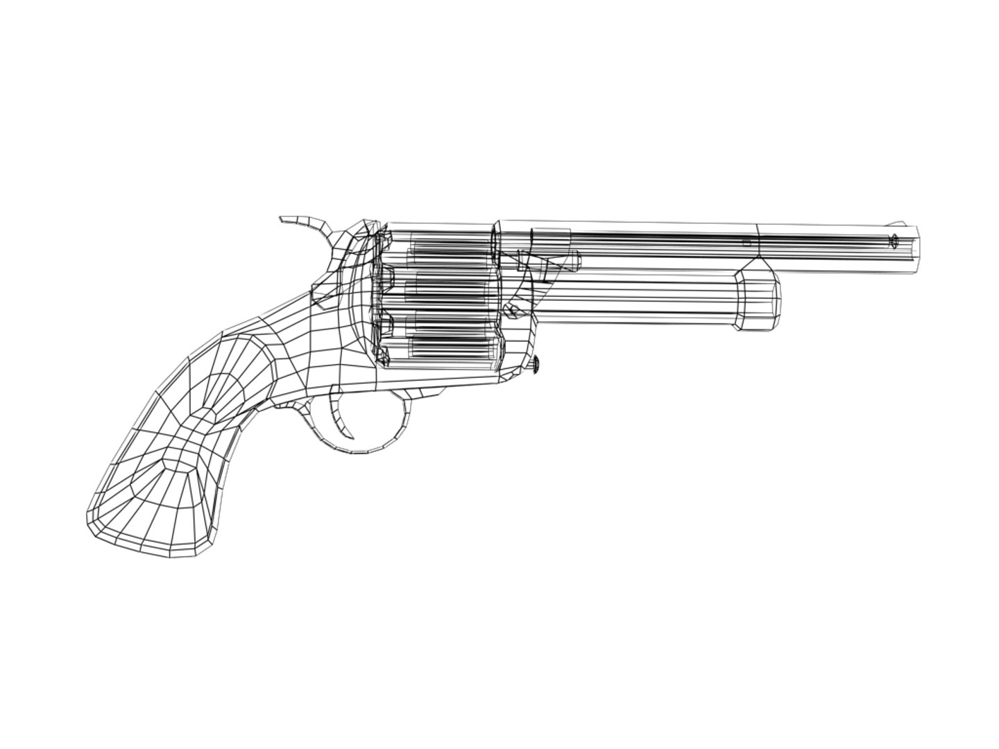Lemat Revolver 3d Max