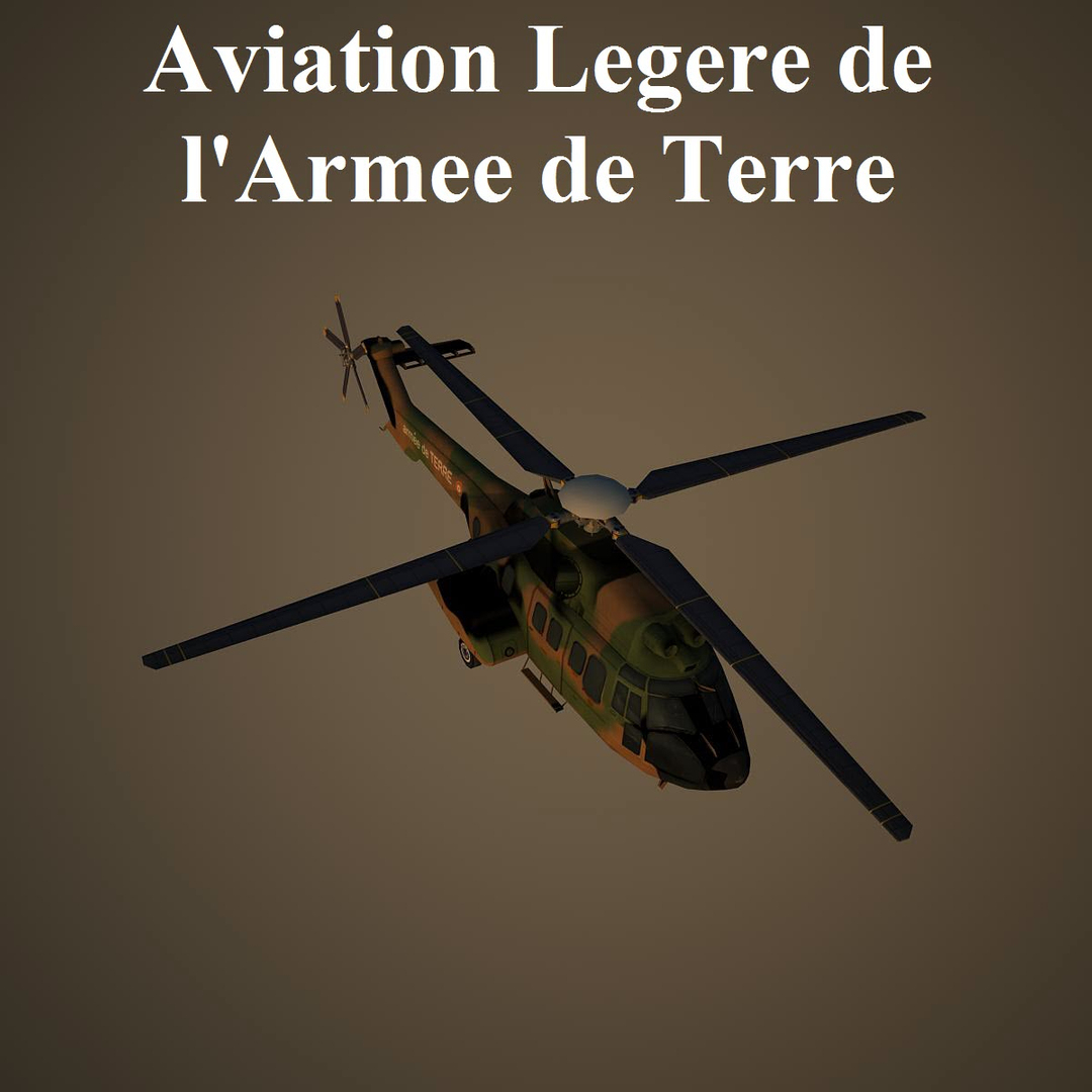 Aerospatiale As-332 Super 3d Model