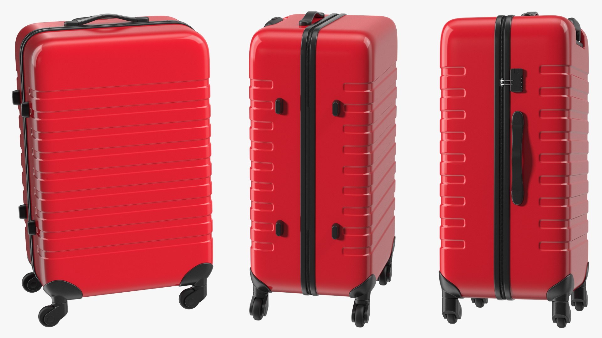 Hard Shell Rolling Luggage 3D Model - TurboSquid 2224675
