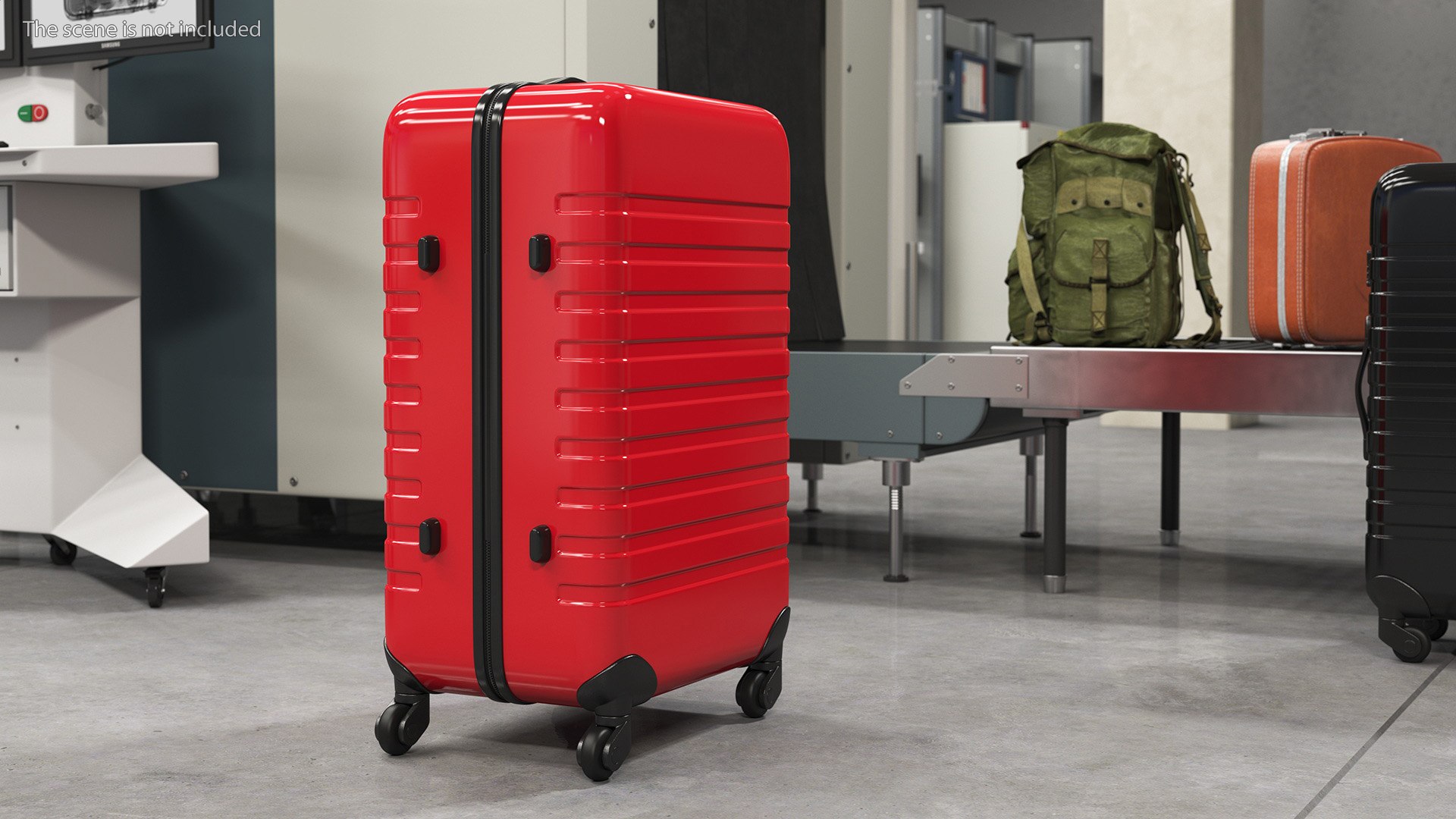 Hard Shell Rolling Luggage 3D Model - TurboSquid 2224675