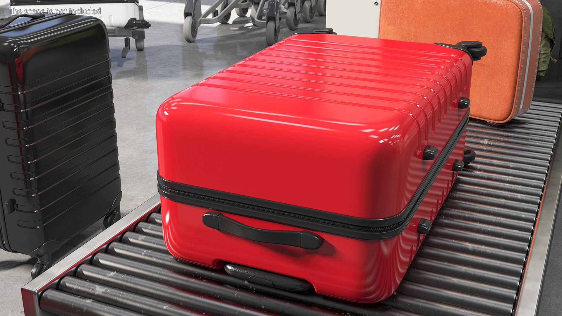 Hard Shell Rolling Luggage 3D Model - TurboSquid 2224675