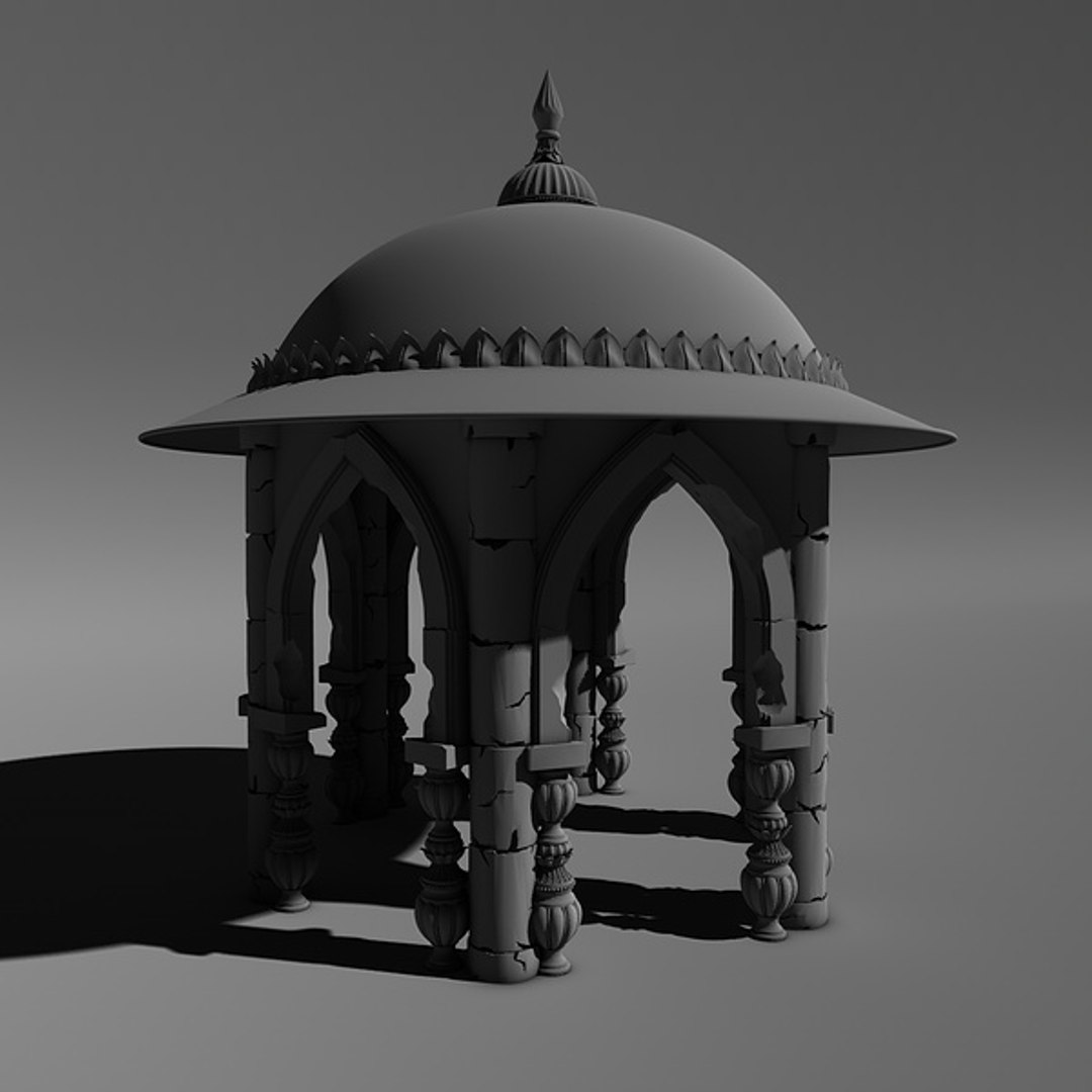 Arabic Gazebo C4d