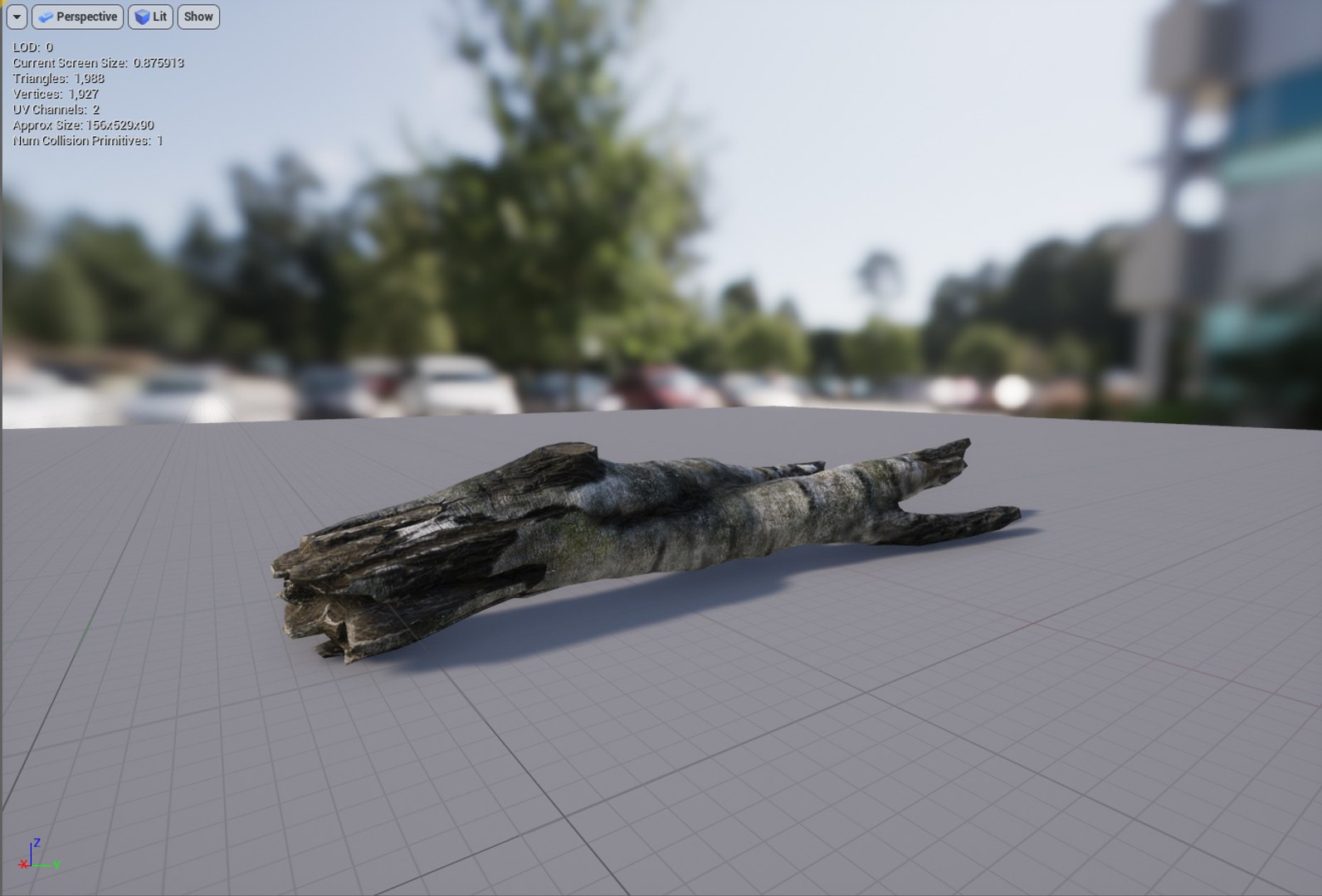 3D Tree Fallen - TurboSquid 1334857