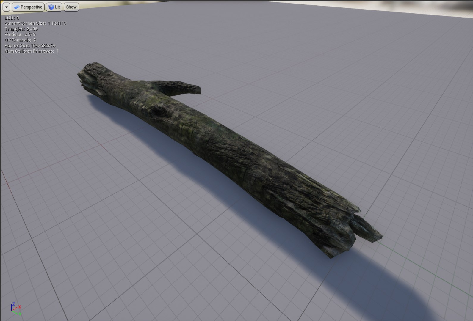 3D Tree Fallen - TurboSquid 1334857