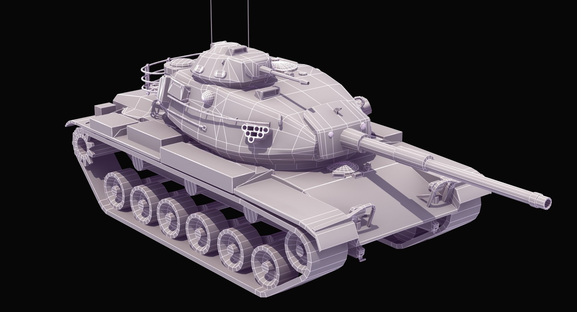 3d Max M60a3 Battle Tank Turkish