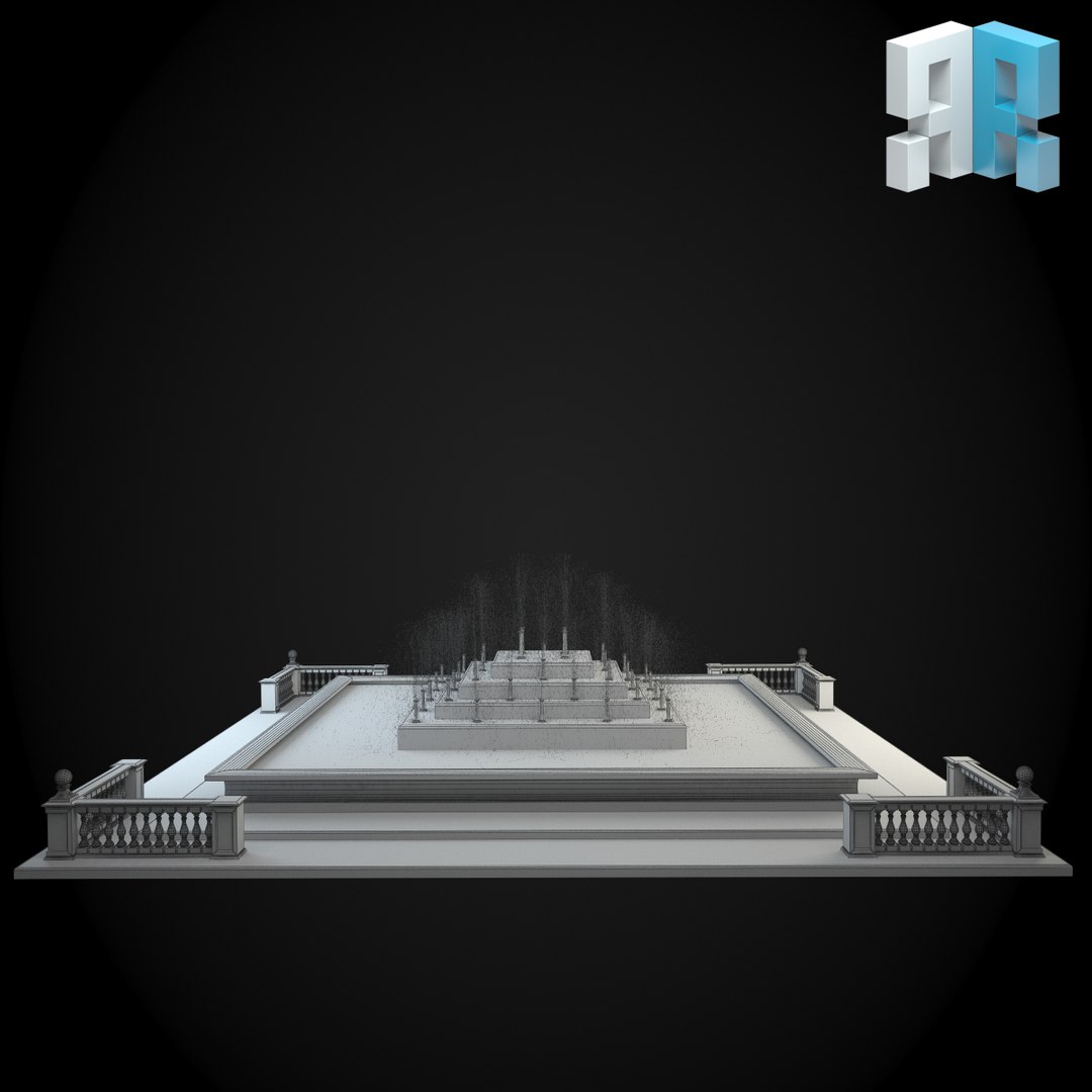 Fountain 3d Model