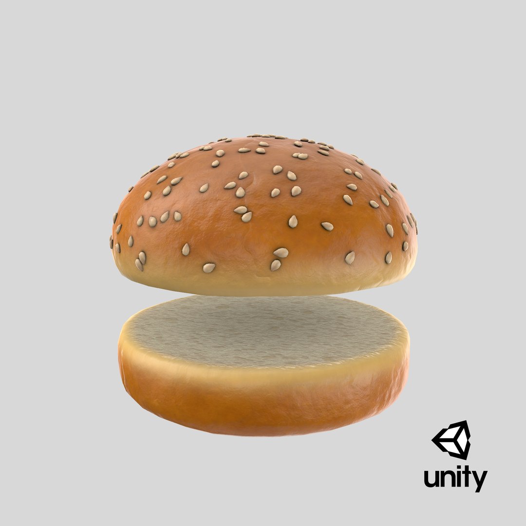 3D Hamburger Bun - TurboSquid 2020209