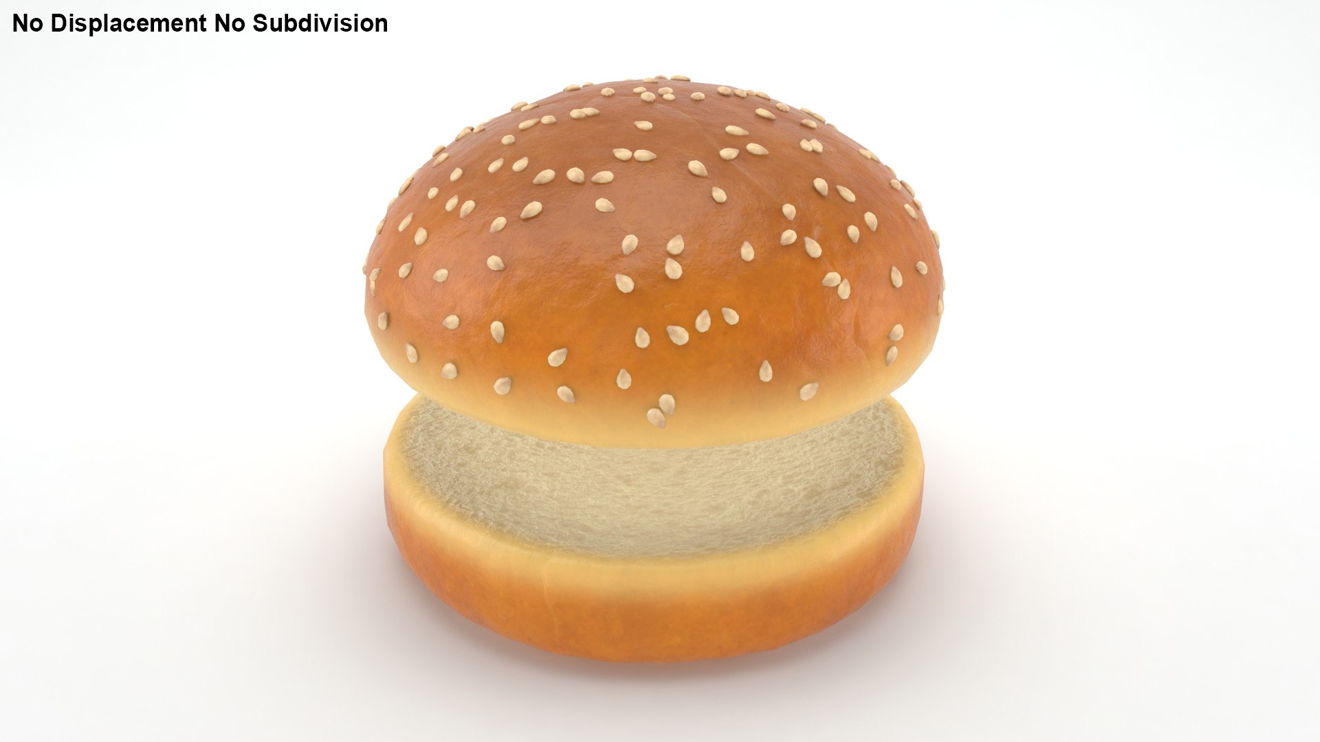 3D Hamburger Bun - TurboSquid 2020209