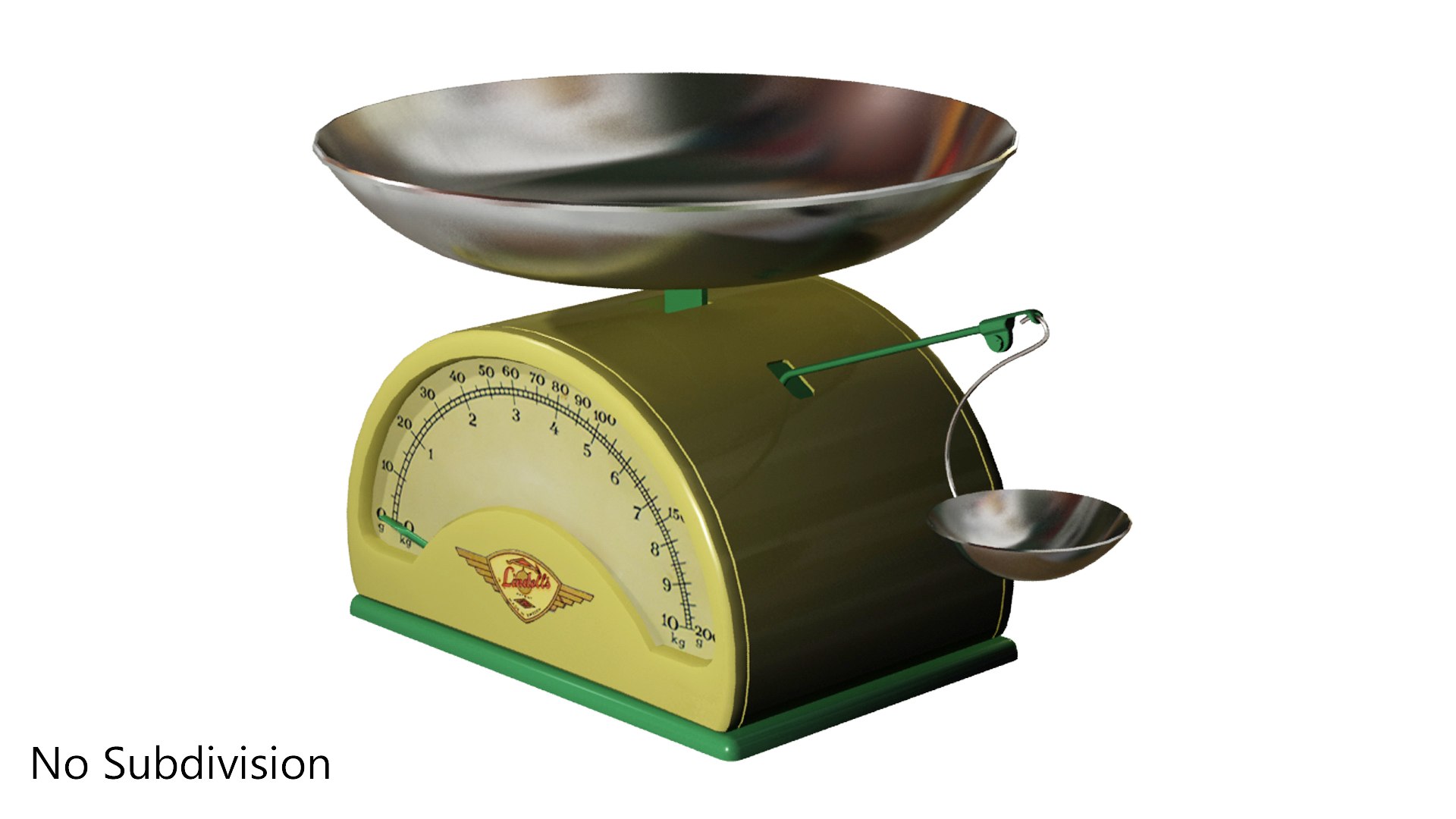 3d Model Analog Scale