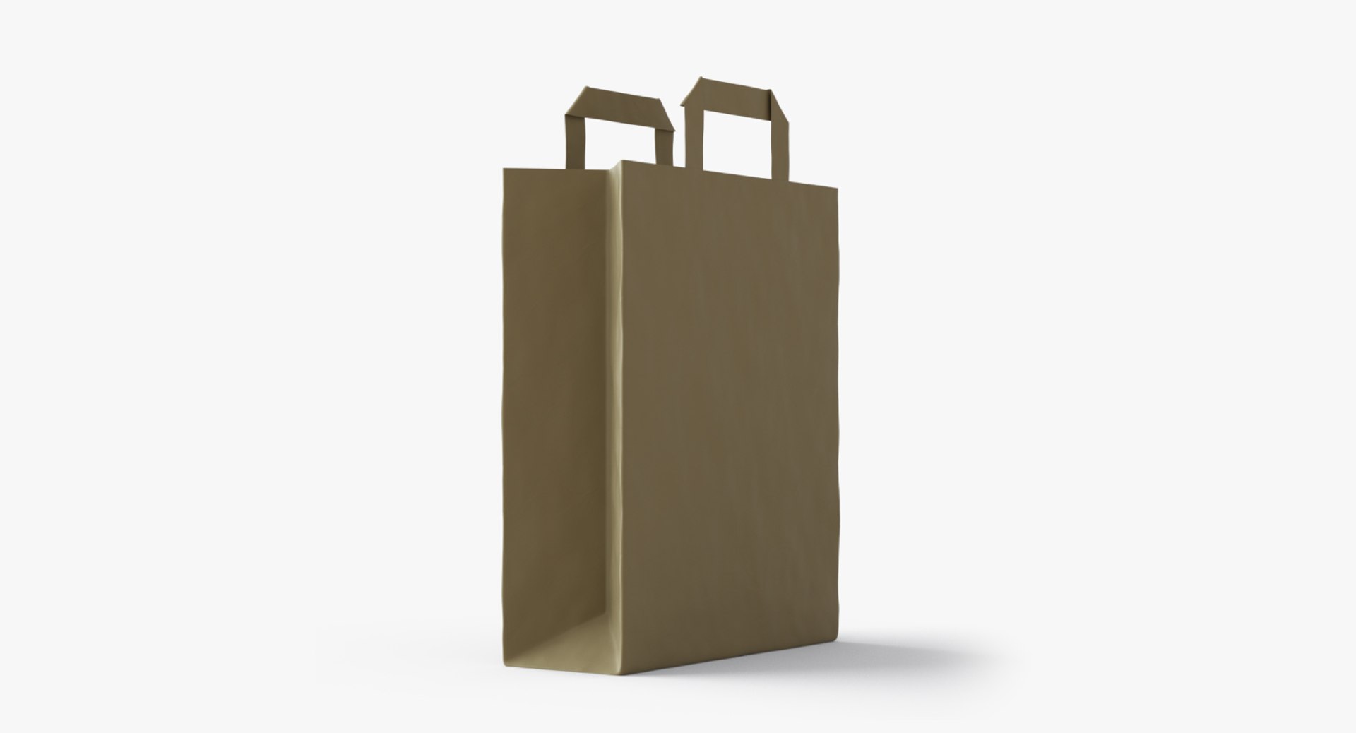 3D paper bag model - TurboSquid 1373907