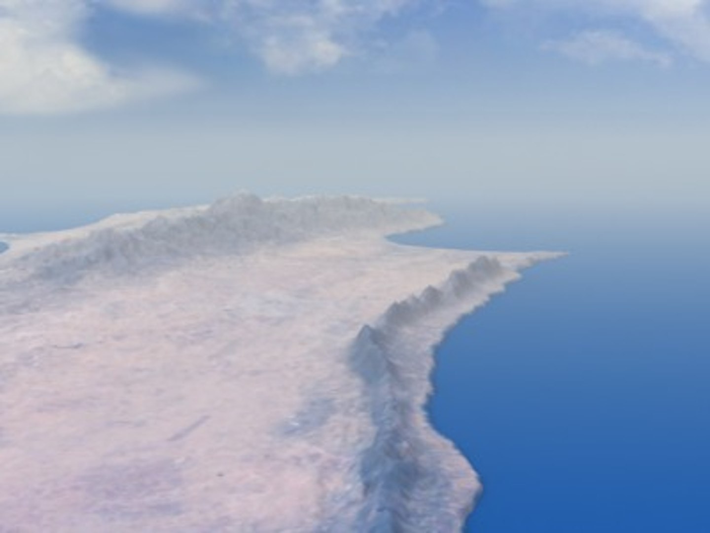 Island Cyprus 3d Model