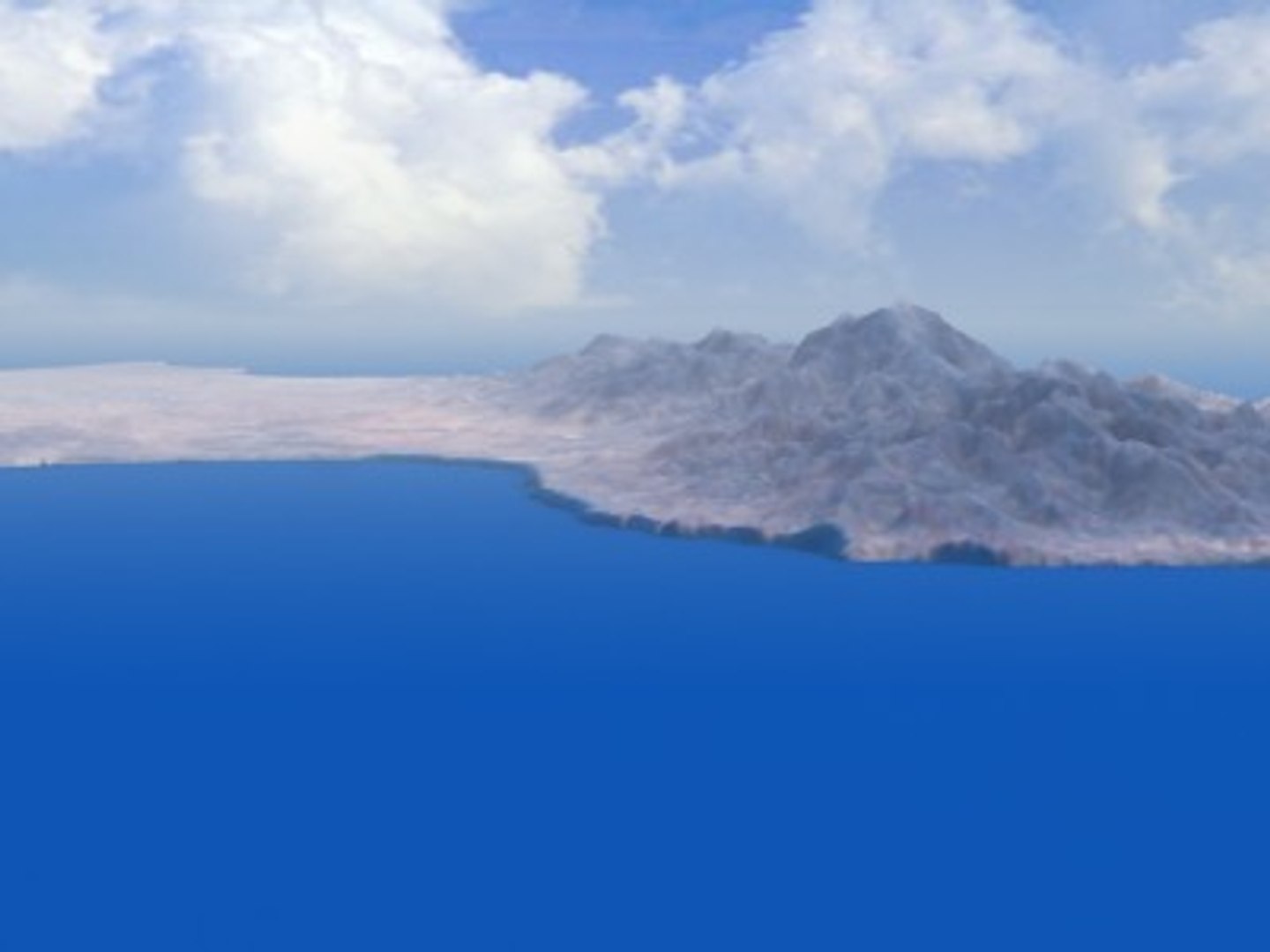 Island Cyprus 3d Model