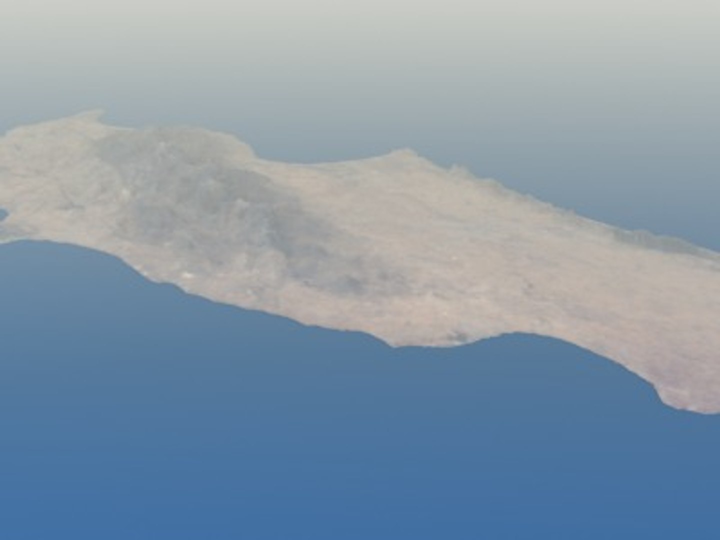Island Cyprus 3d Model