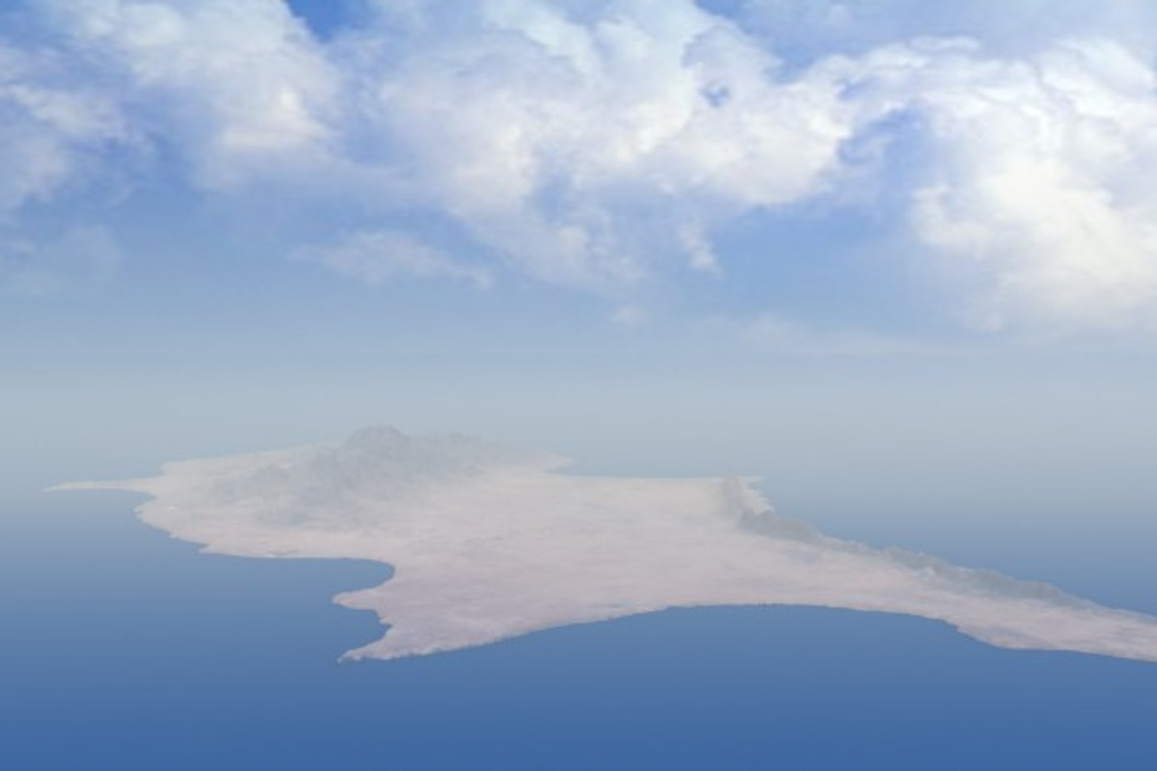 Island Cyprus 3d Model