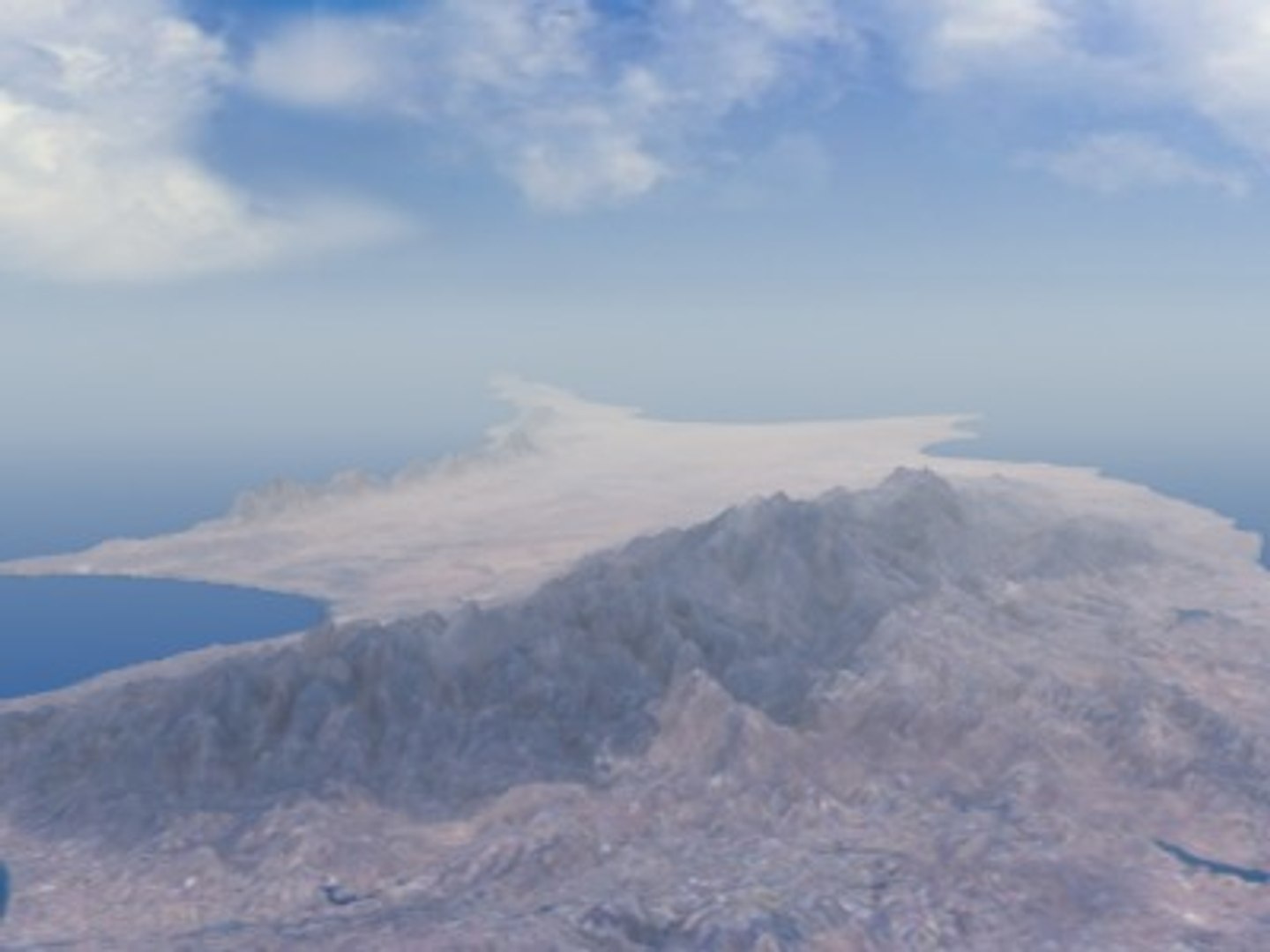 Island Cyprus 3d Model