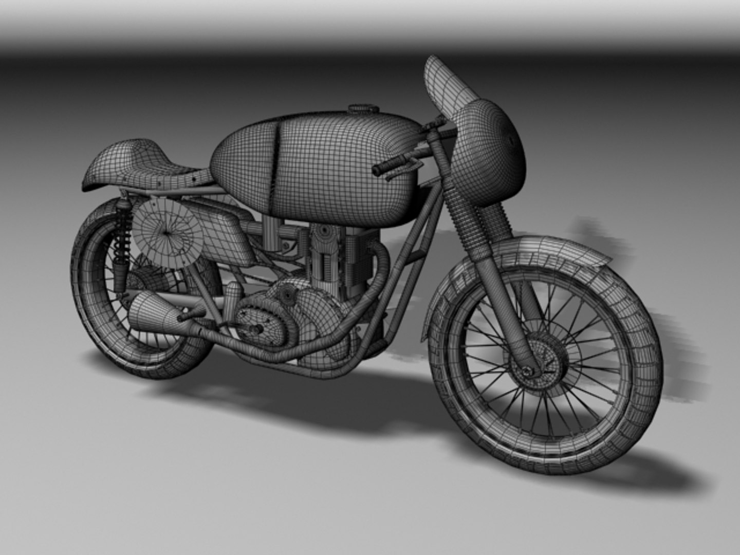 Racing Matchless G50 1954 3d Model