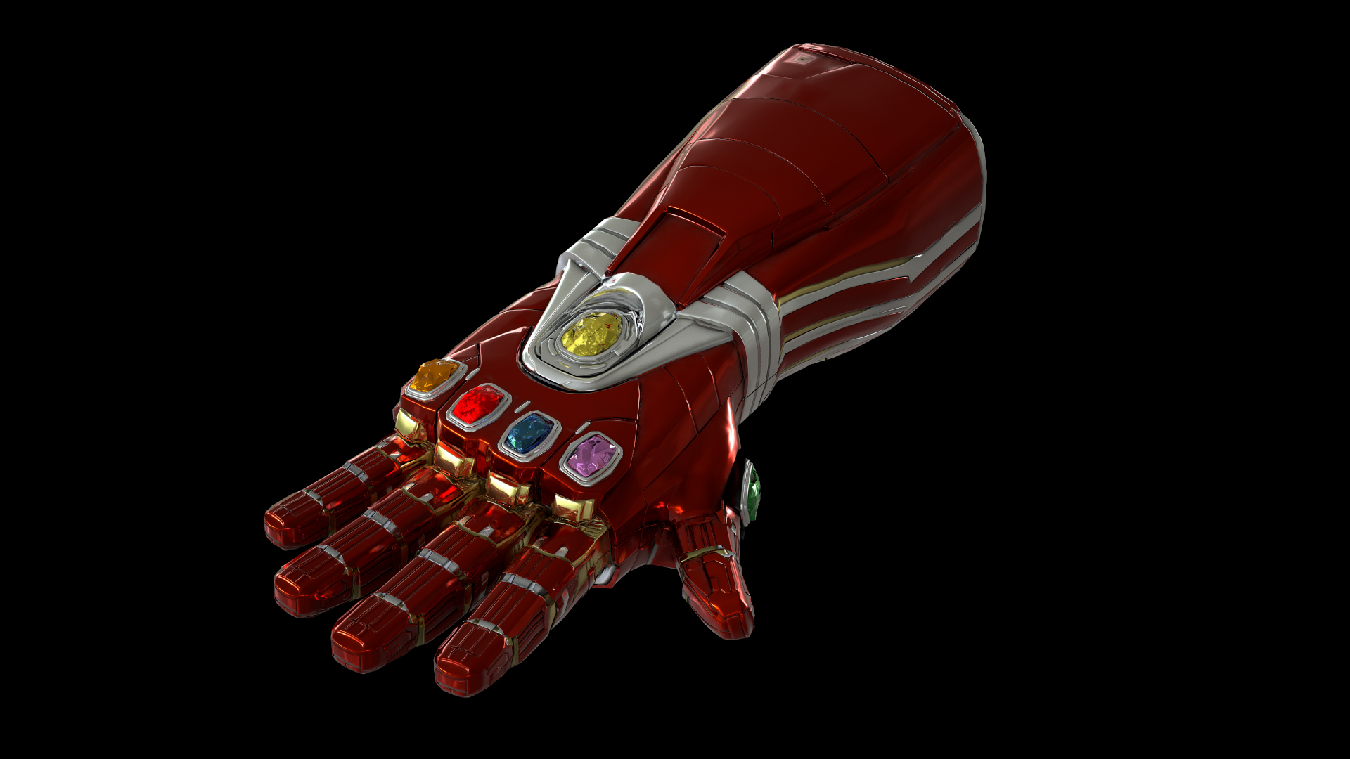Nano Gauntlet Marvel Universe 3D Model - TurboSquid 1442590