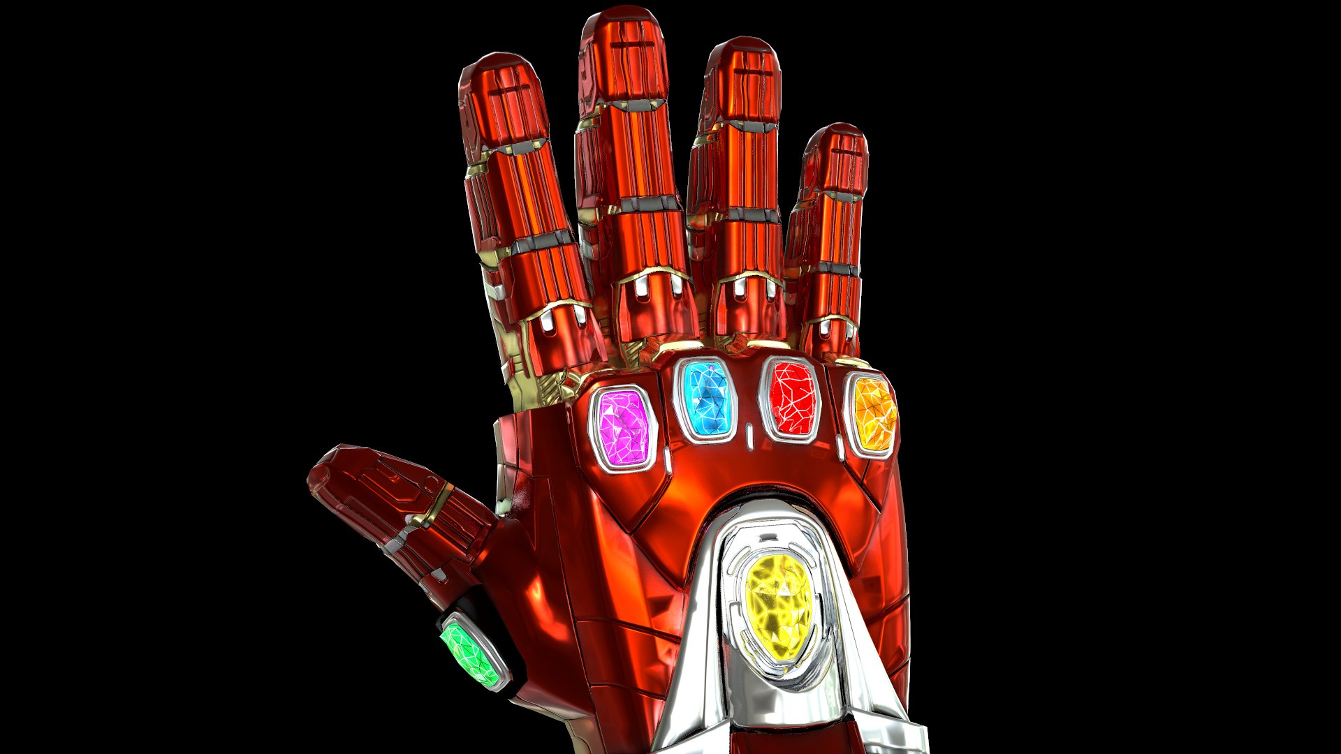 Nano Gauntlet Marvel Universe 3D Model - TurboSquid 1442590
