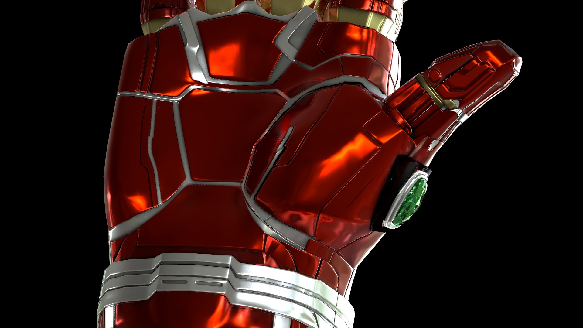 Nano Gauntlet Marvel Universe 3D Model - TurboSquid 1442590