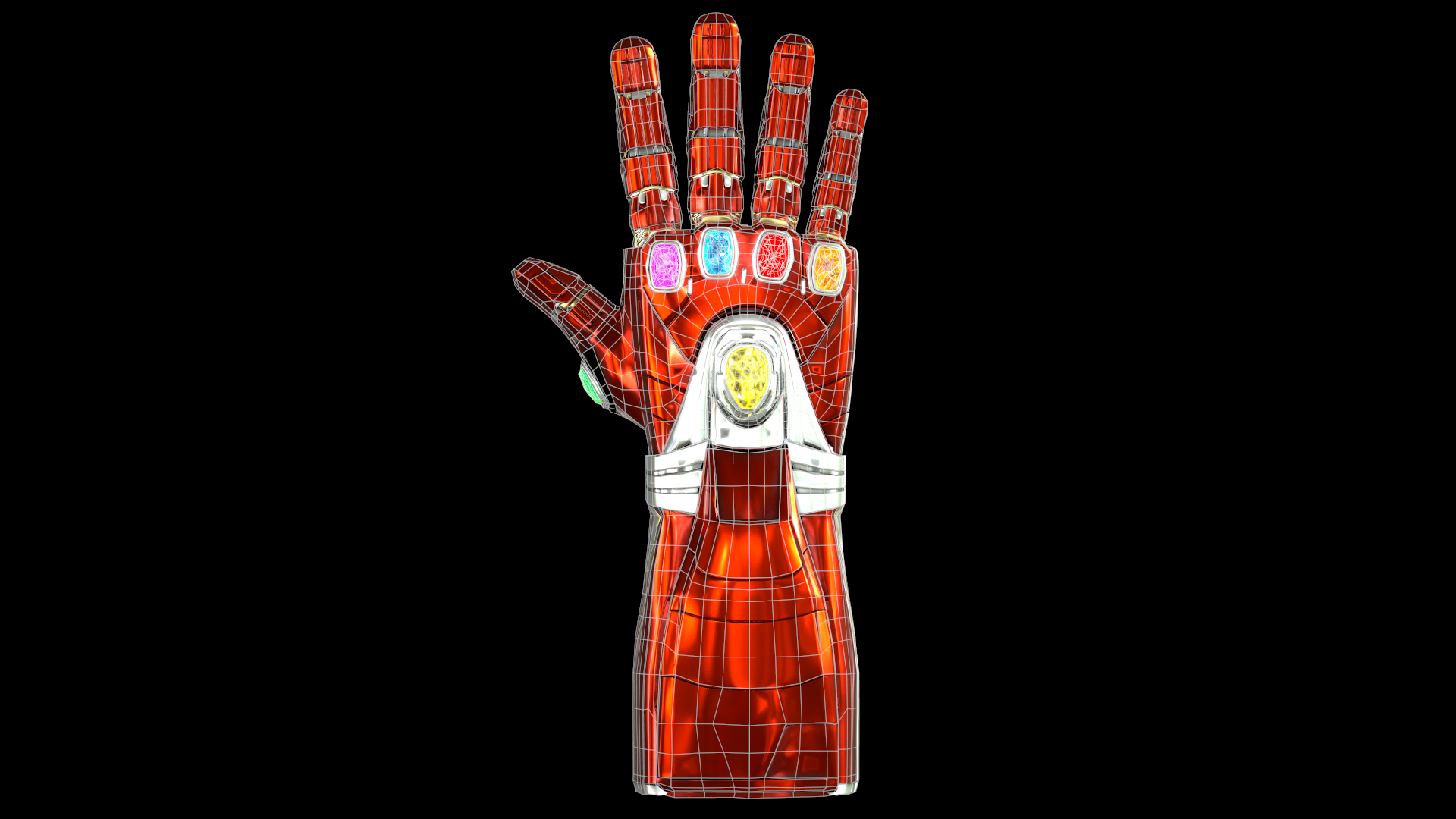 Nano Gauntlet Marvel Universe 3D Model - TurboSquid 1442590