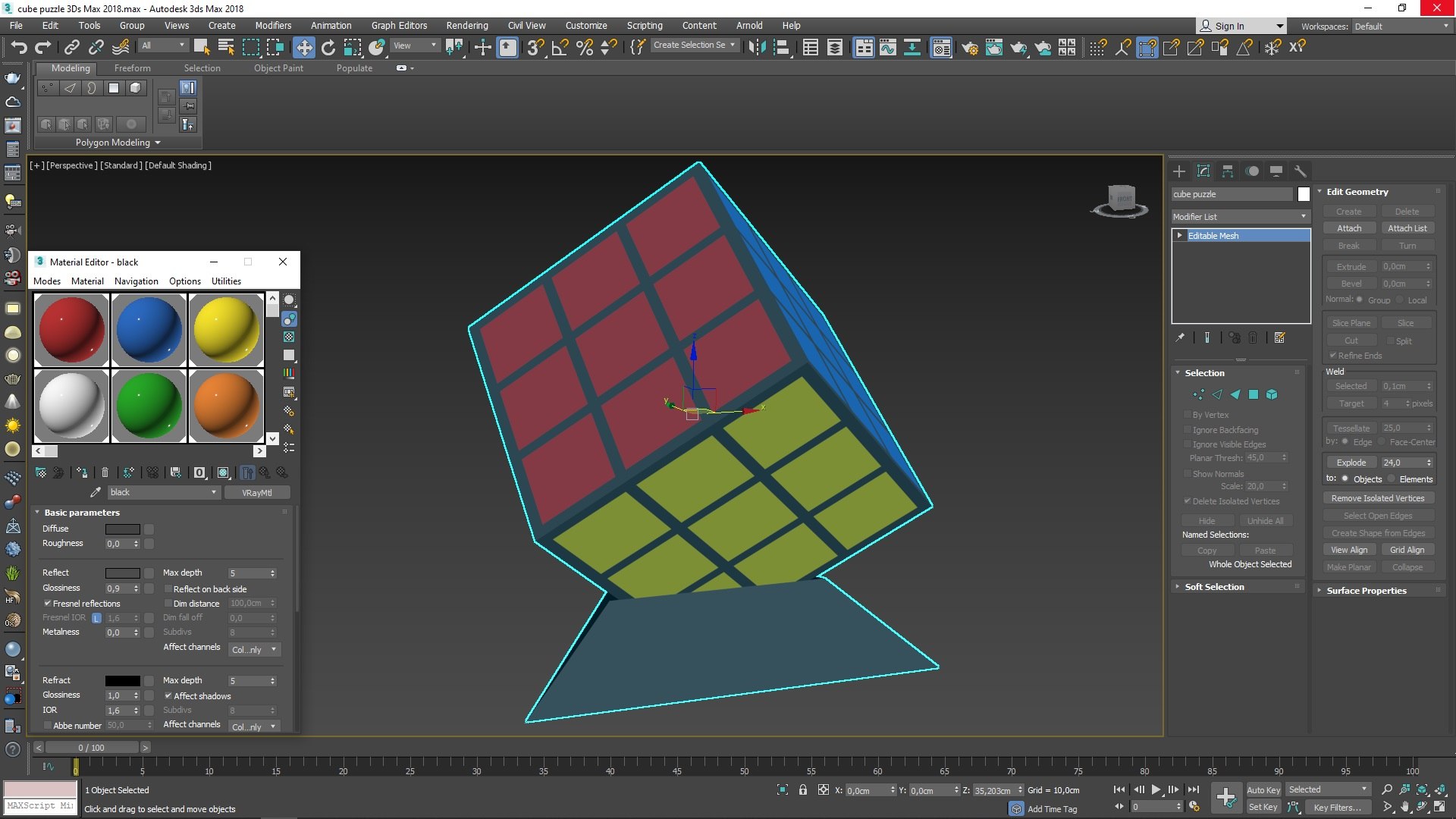 Cube Puzzle Model 3D Model - TurboSquid 2009724