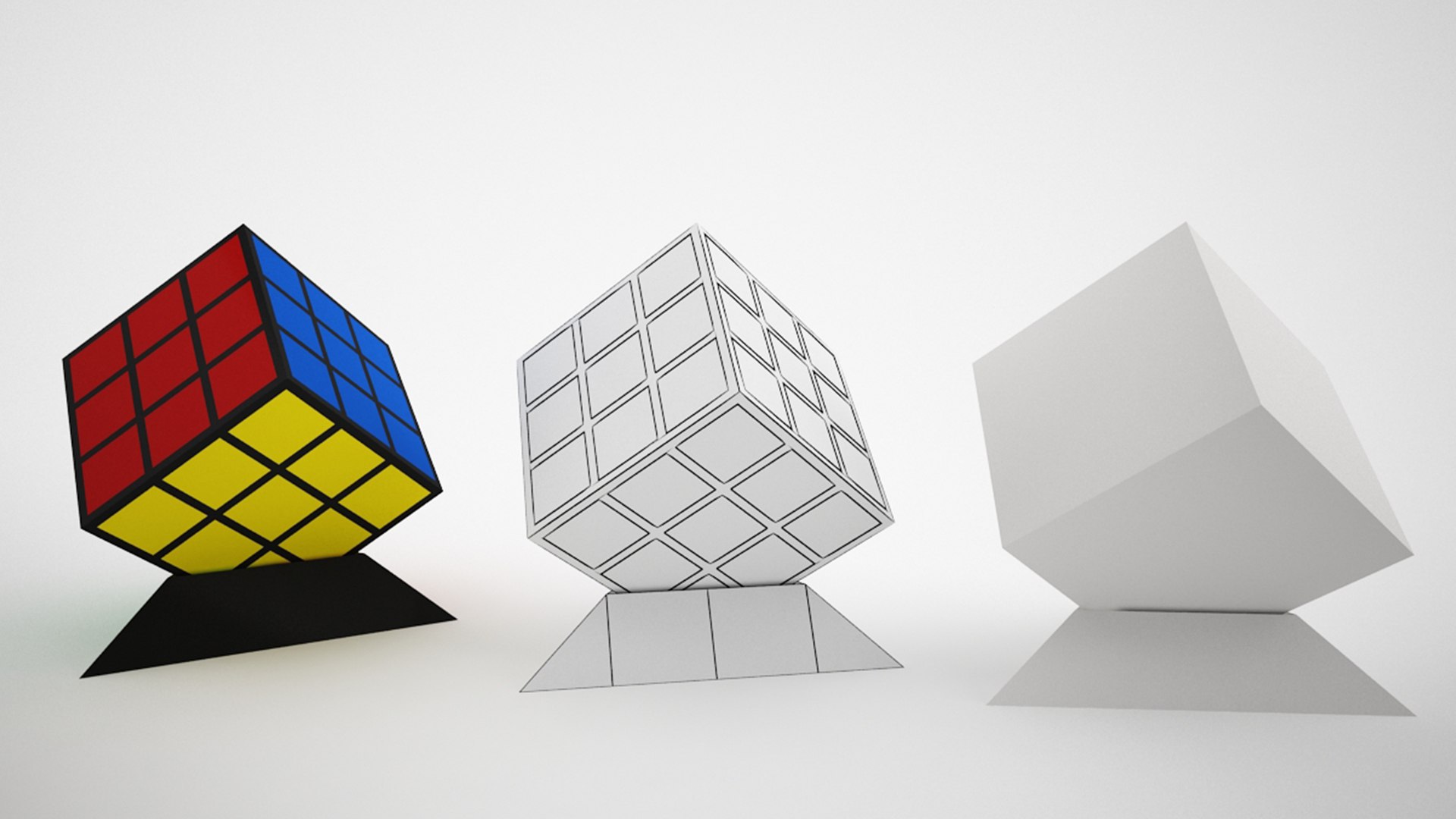 Cube Puzzle Model 3D Model - TurboSquid 2009724