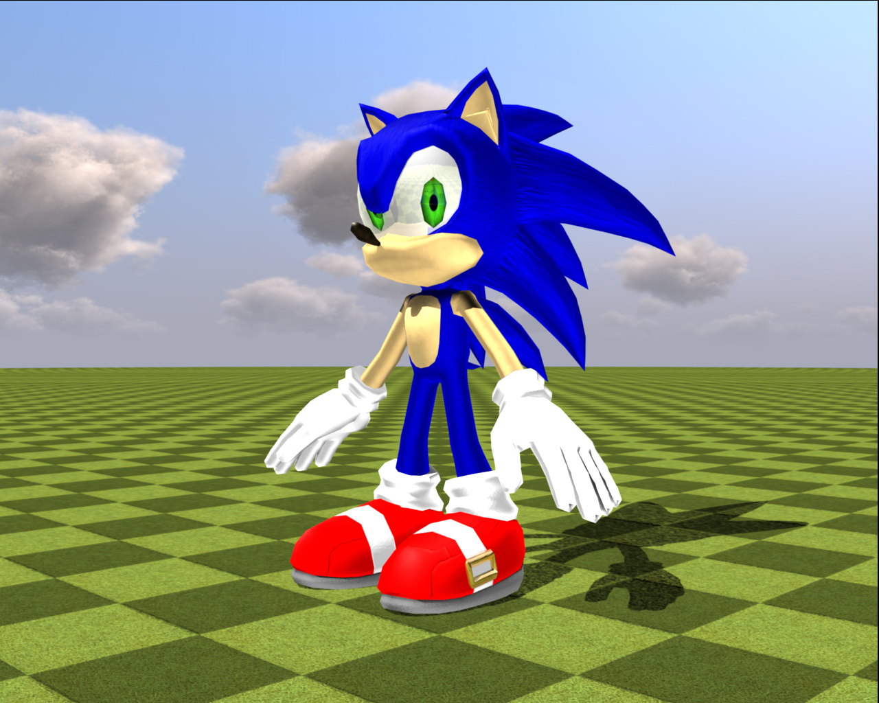 blender sonic hedgehog