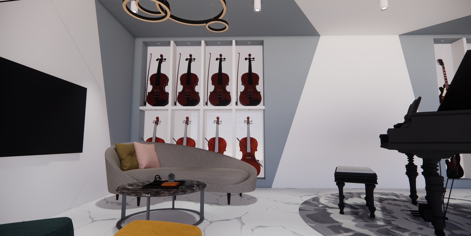 3D Music Store -A2 - TurboSquid 2008911