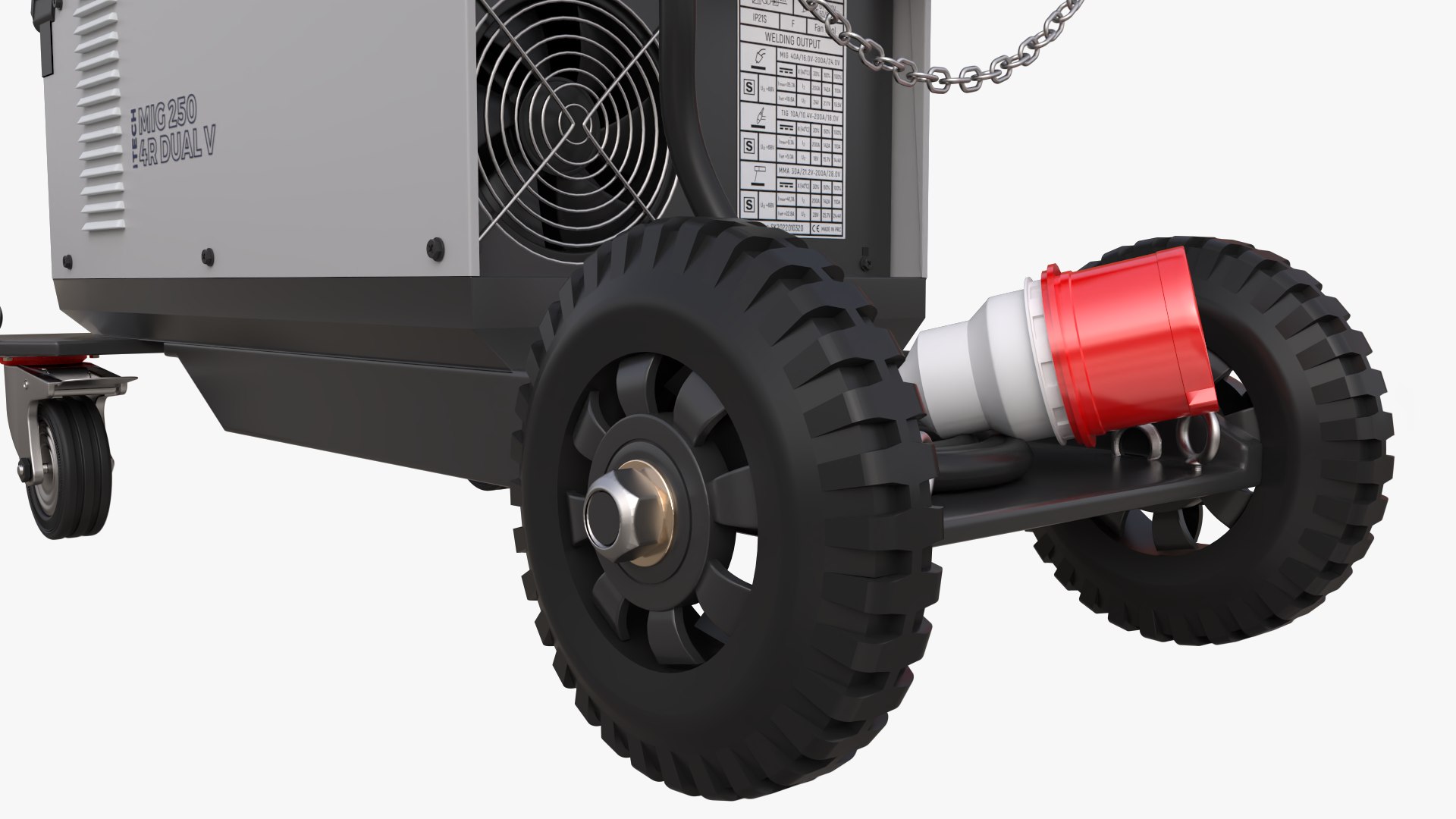 Skandi Kraft welding machine - iTECH MIG 250 4R dual V 3D model ...