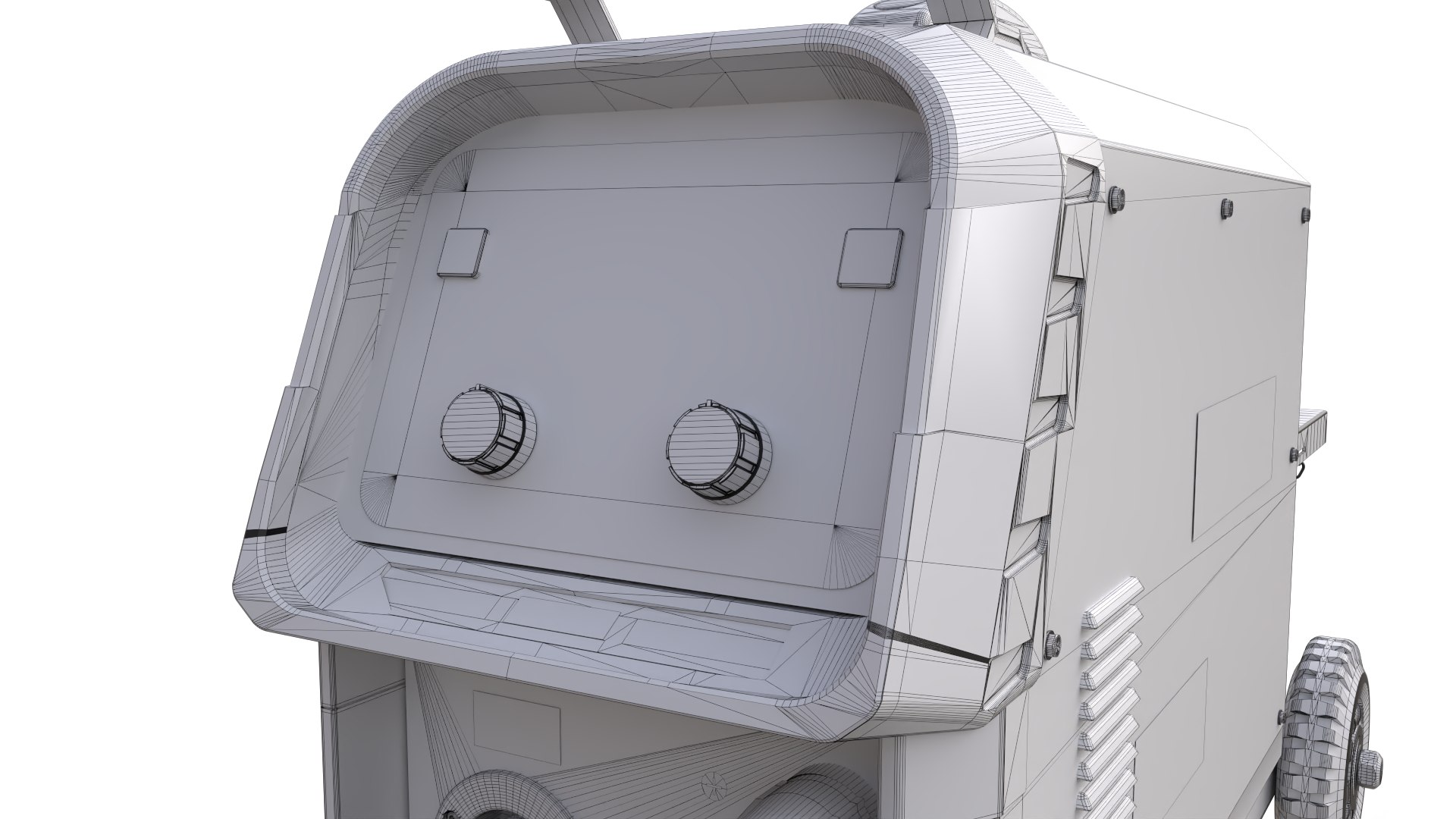 Skandi Kraft welding machine - iTECH MIG 250 4R dual V 3D model ...