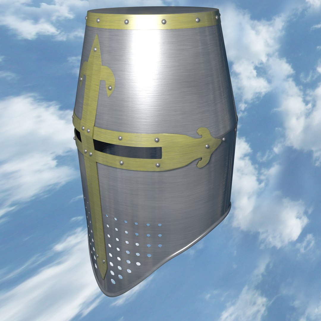 3ds Max Medieval Great Helm