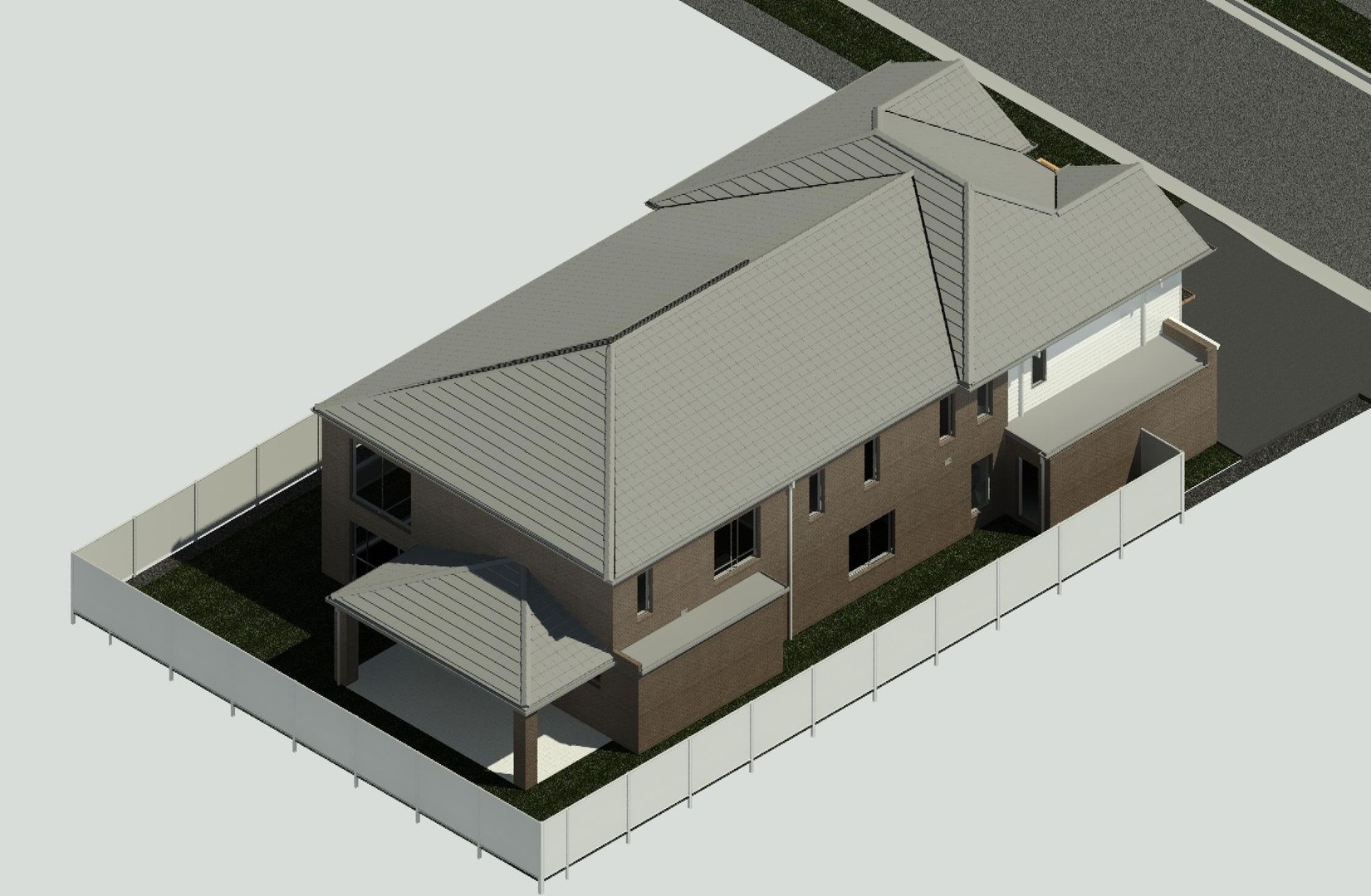 Villa With Multiple Design Options - Revit 3D Model - TurboSquid 2226726